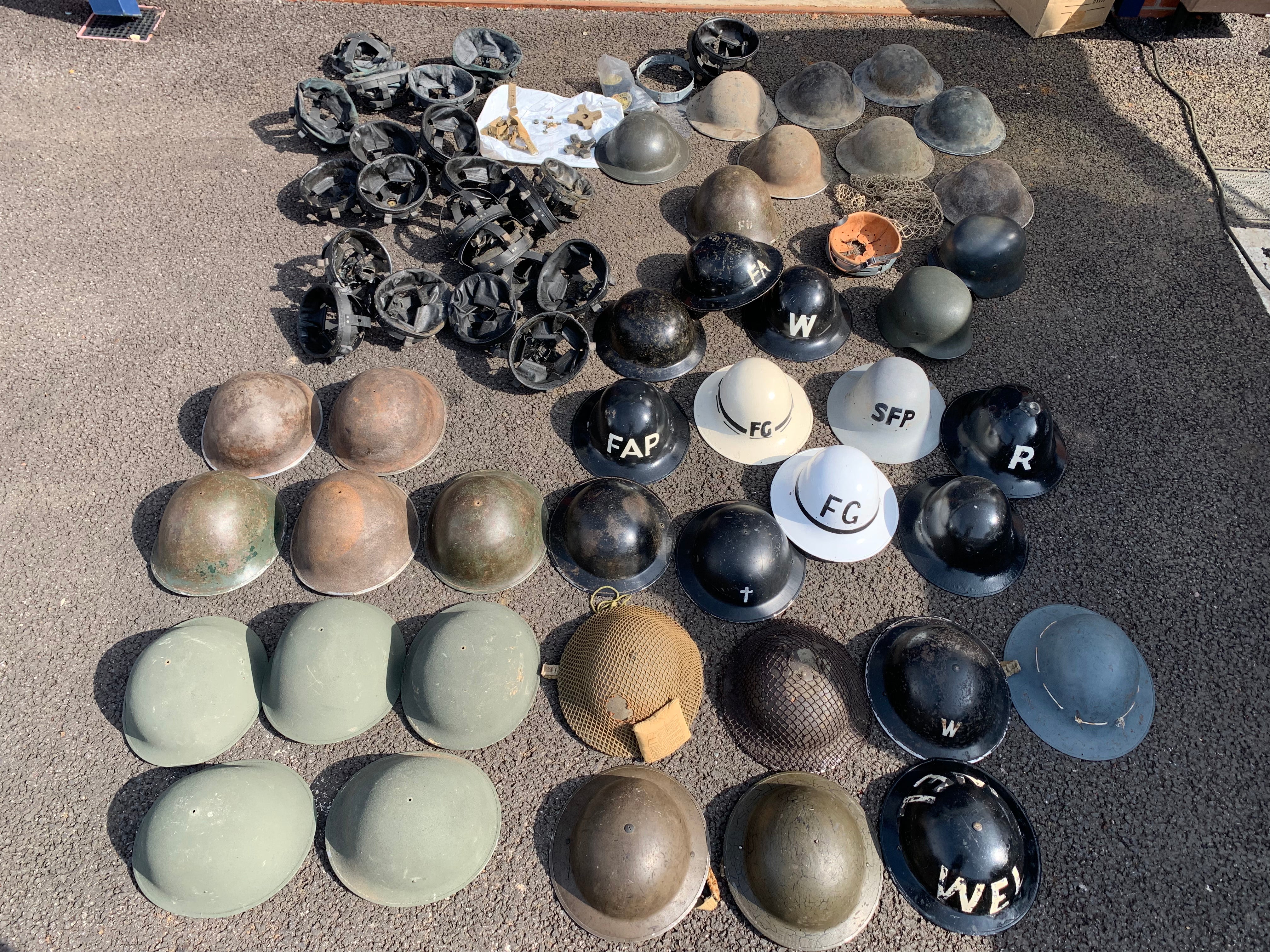 WW2 British Helmets & Accessories