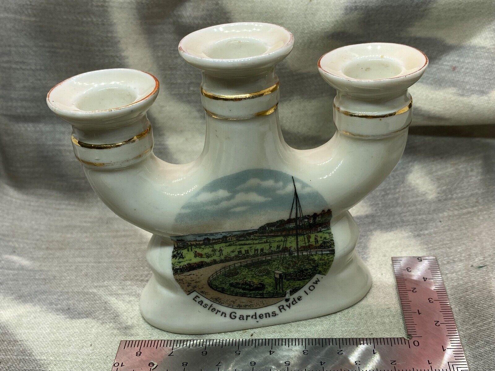 Original Vintage Crested China Ware Ornament Eastern Gardens RYDE, Isl