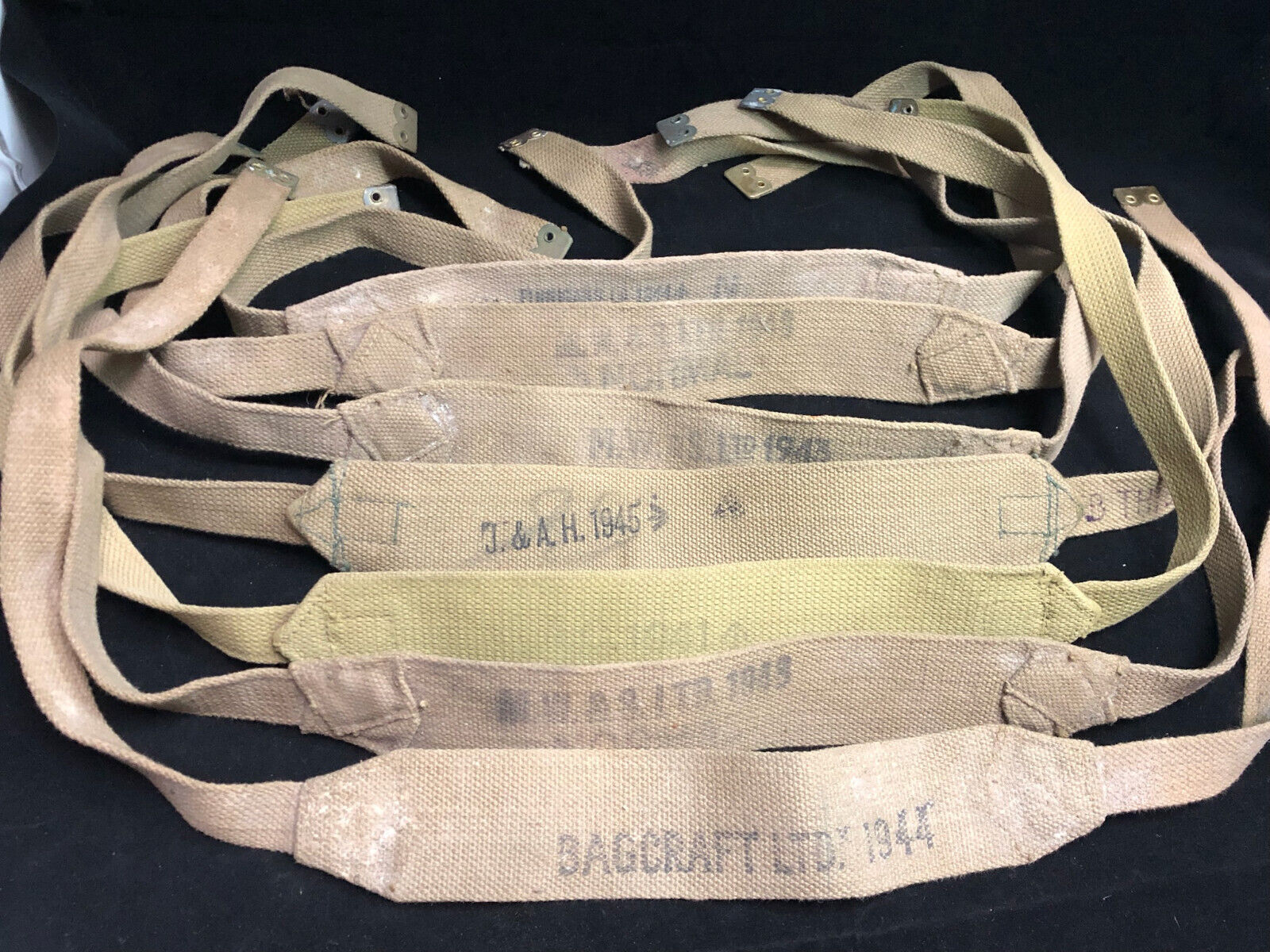 Original WW2 British Army 37 Pattern Shoulder Strap - Wartime Dated ...