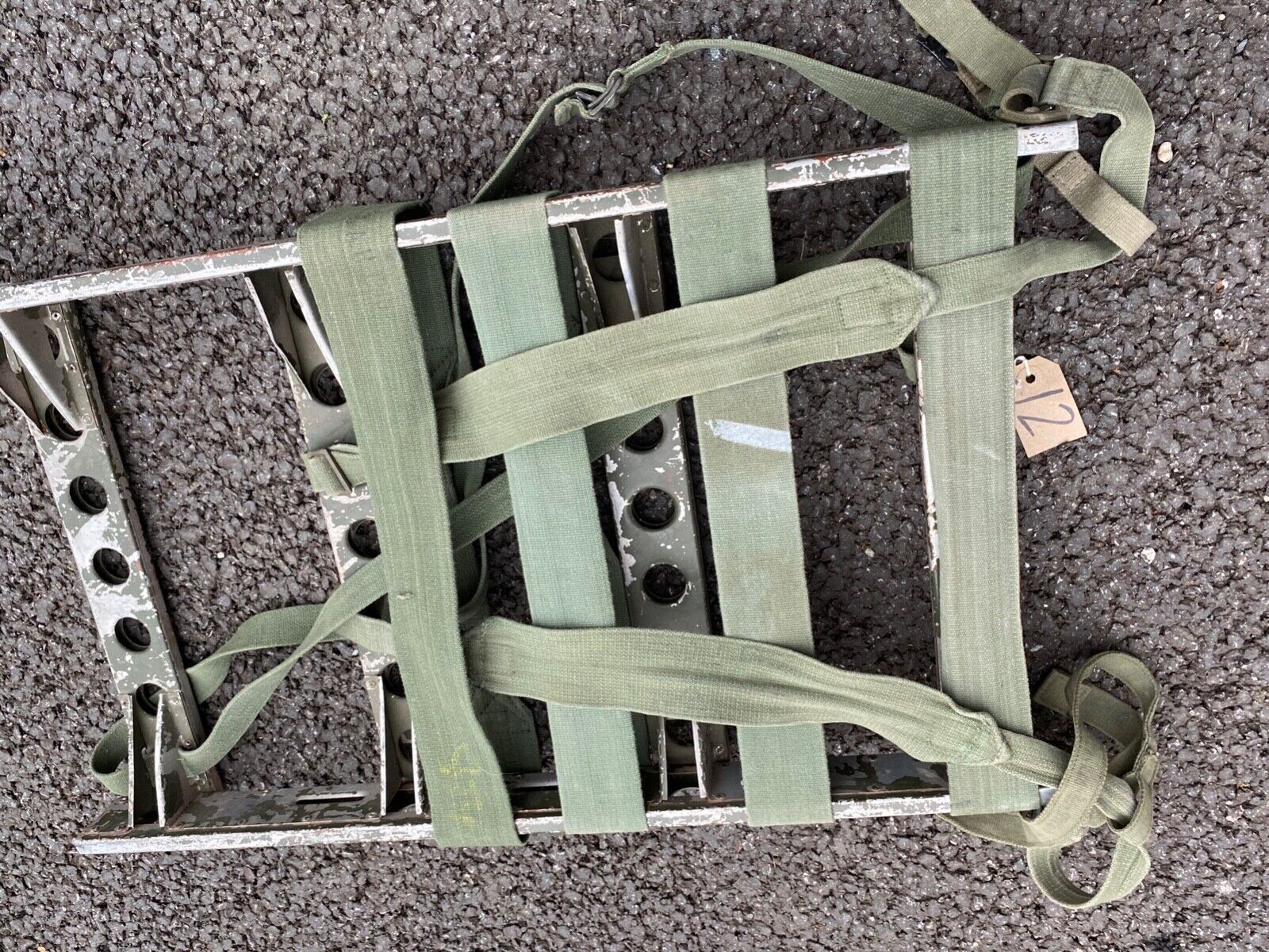 WW2 Dated British Army 1944 Pattern Back Pack/Packboard/Equipment ...