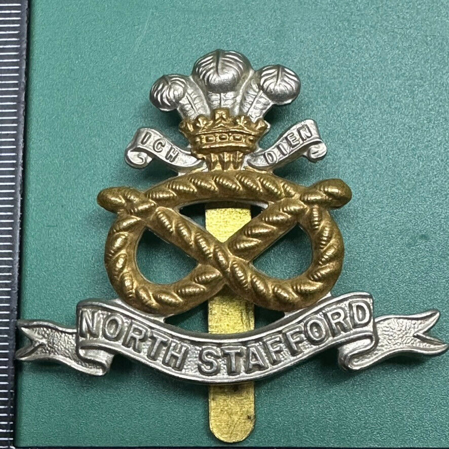 Original WW2 British Army North Stafford Regiment Cap Badge | For Sale ...