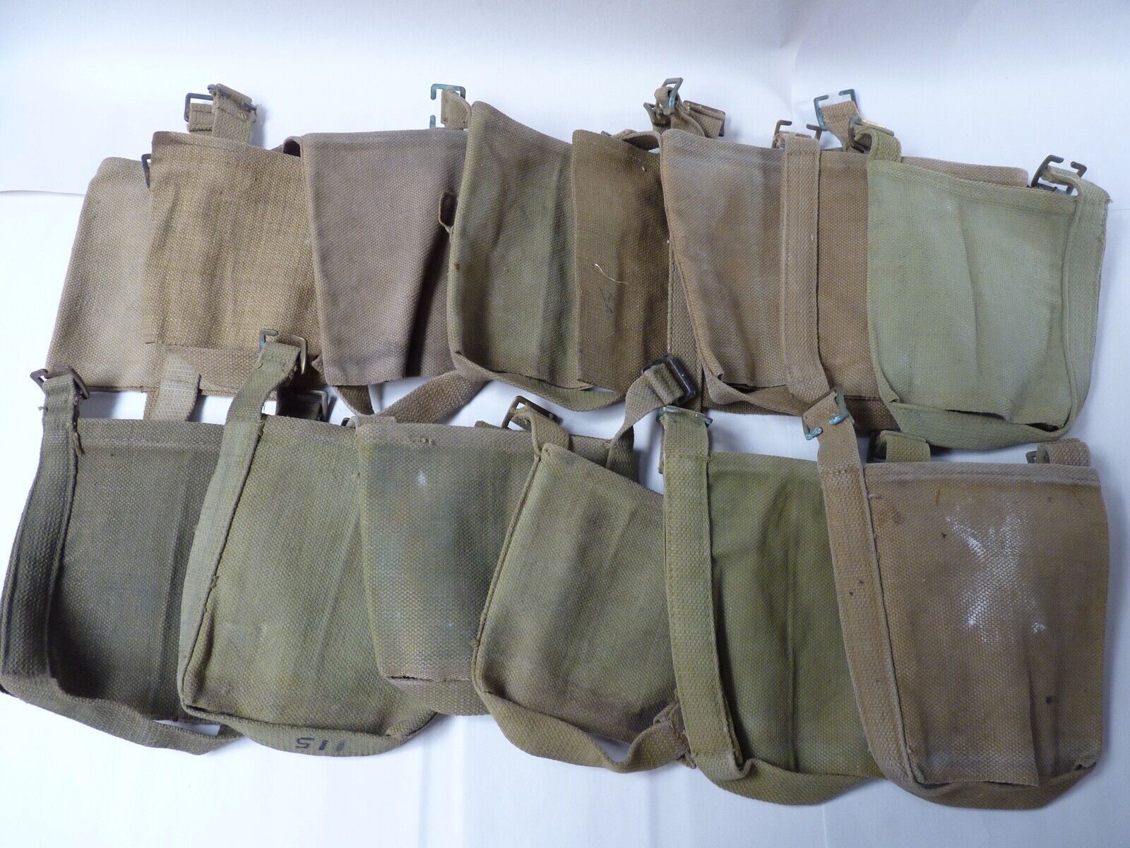 WW2 British Army 37 Pattern Water Bottle Carrier - Original Used Examp