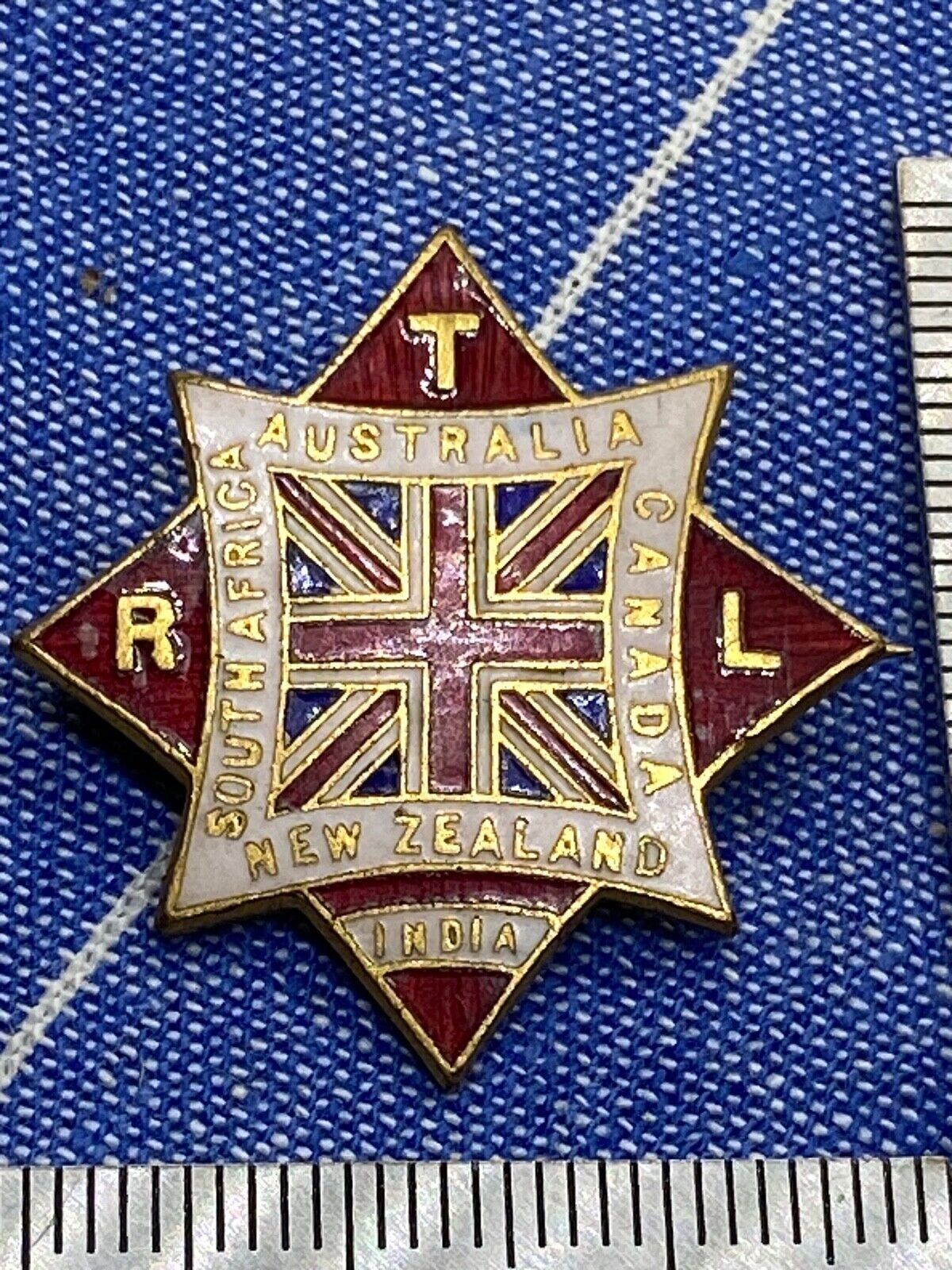 Original British Tariff Reform League Political Membership Badge ...