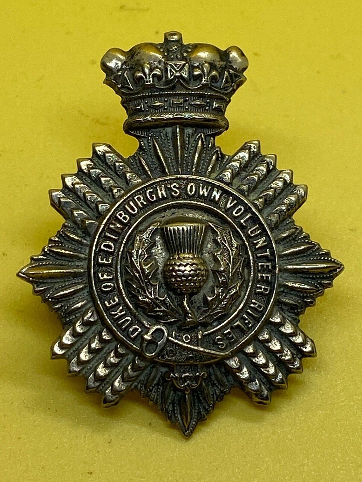 British Army Victorian Duke of Edinburghs Own Volunteer Rifles Cap ...