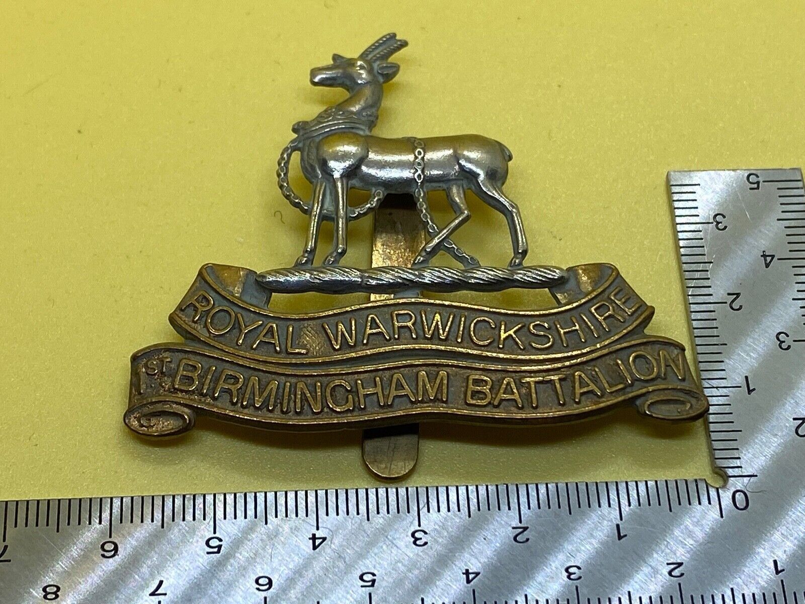 Original WW1 British Army Royal Warwickshire 1st Birmingham Battalion ...