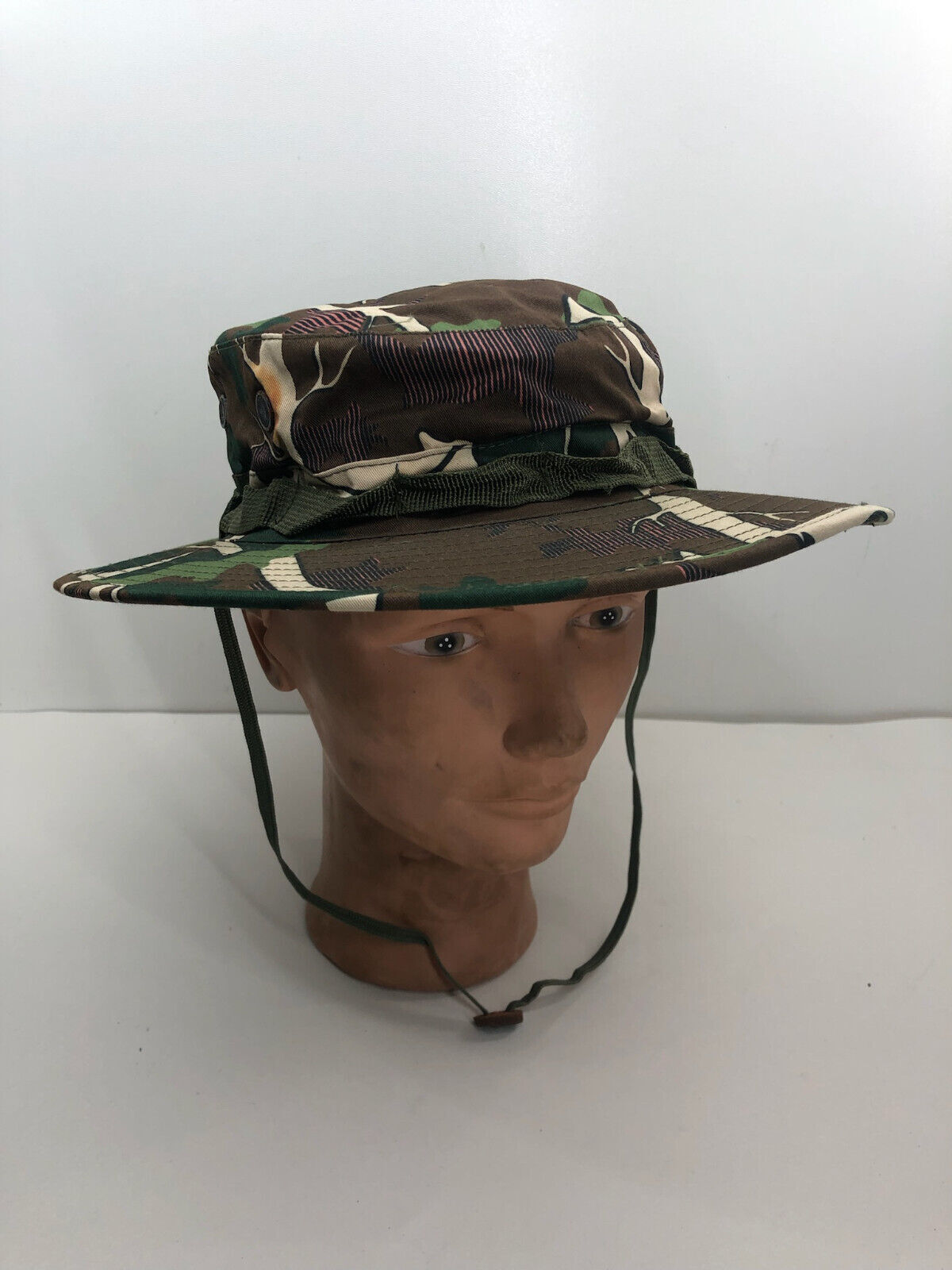 Genuine US Army Jungle Camouflage Boonie Sun Hat Warm Type II - Size 8 ...