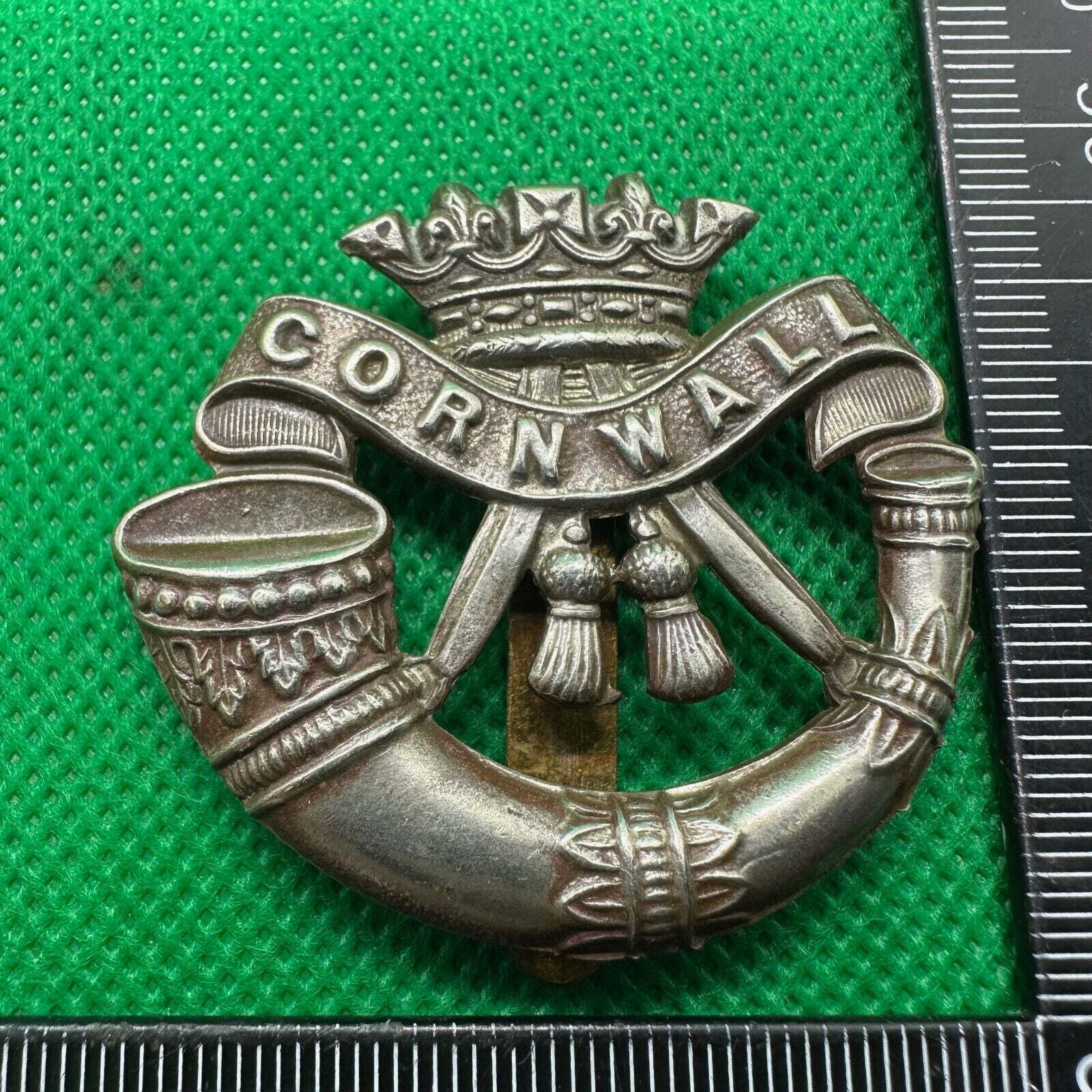 Original British Army Duke of Cornwall Regiment Light Infantry Cap ...