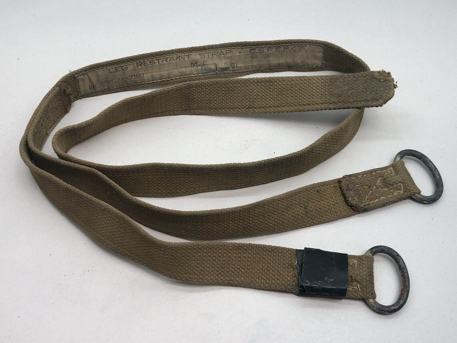 Original British Army Paratroopers Leg Restraint Strap - WW2 37 Pattern ...