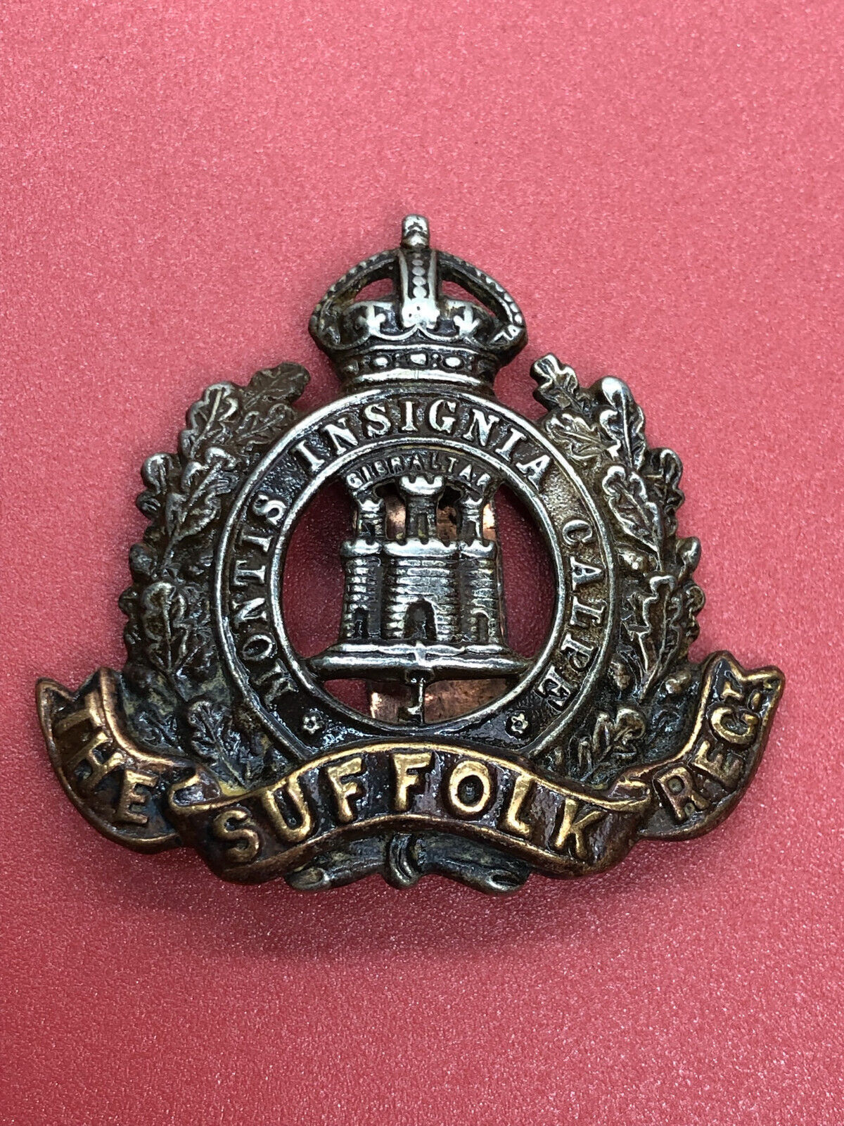 Original WW1 British Army The Suffok Regiment Cap Badge | For Sale ...
