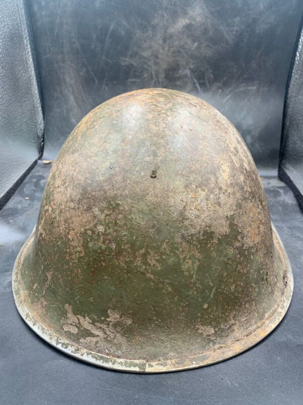 Original WW2 Canadian / British Army Mk3 High Rivet Turtle Helmet | For ...