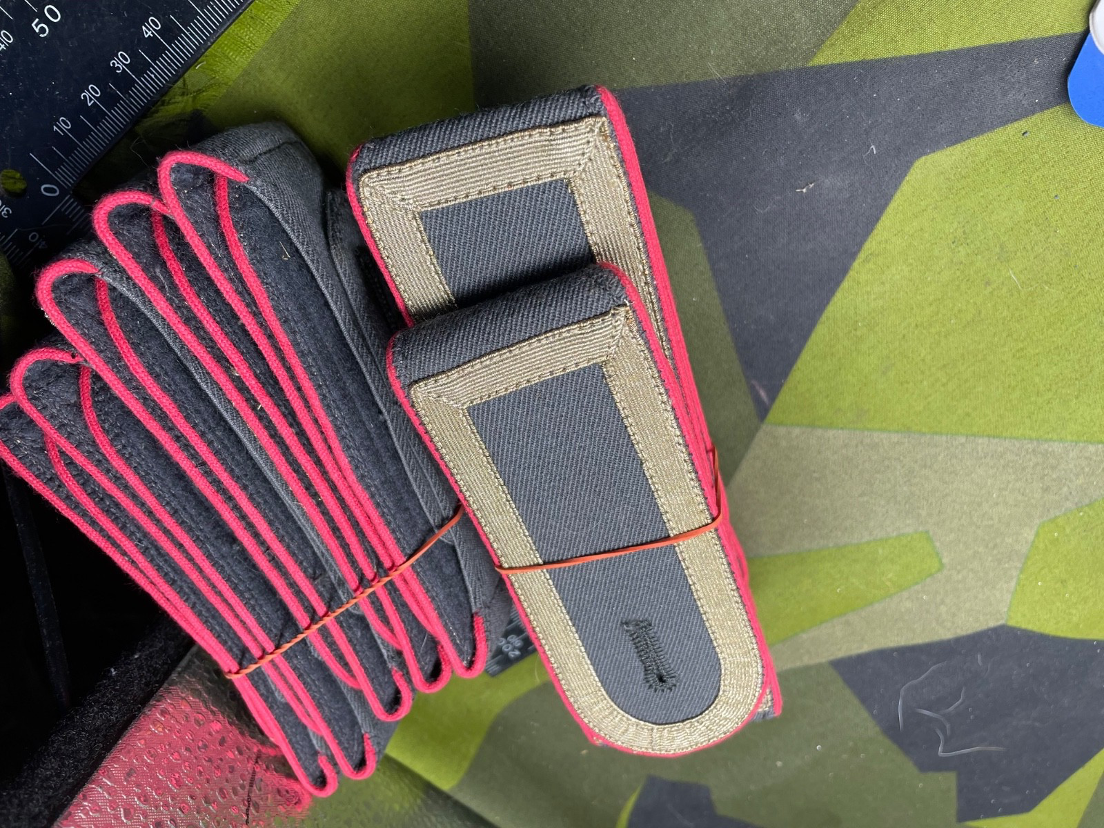 1 Pair of Original Post WW2 German Army Pink Piped Armoured Troops ...