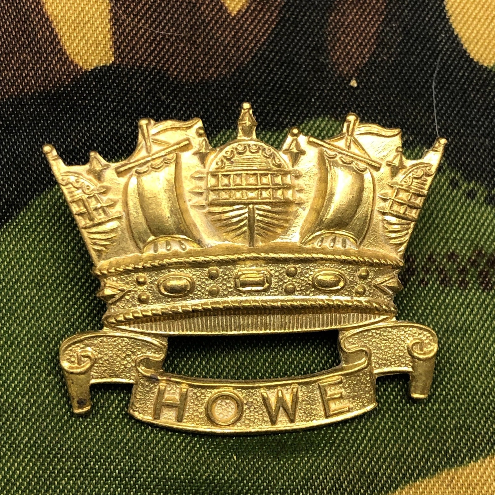 British Army/Navy Cap Badge - Howe Battalion, Royal Naval Division ...