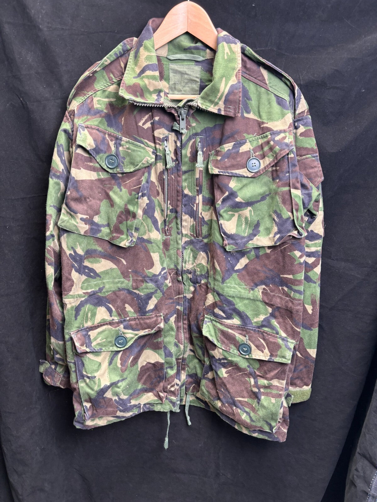 Surplus British Army DPM Pattern Camouflaged Smock Combat-180/104 | For ...