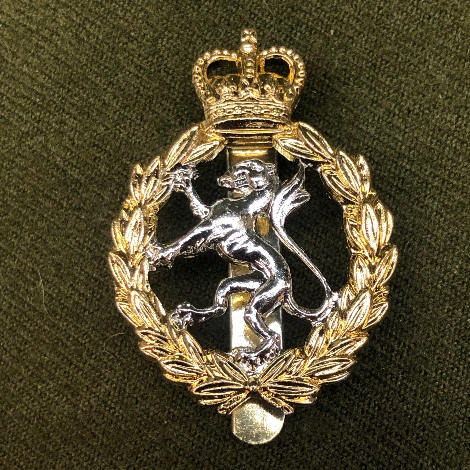British Army Staybrite Cap Badge - Women's Royal Army Corps | For Sale ...