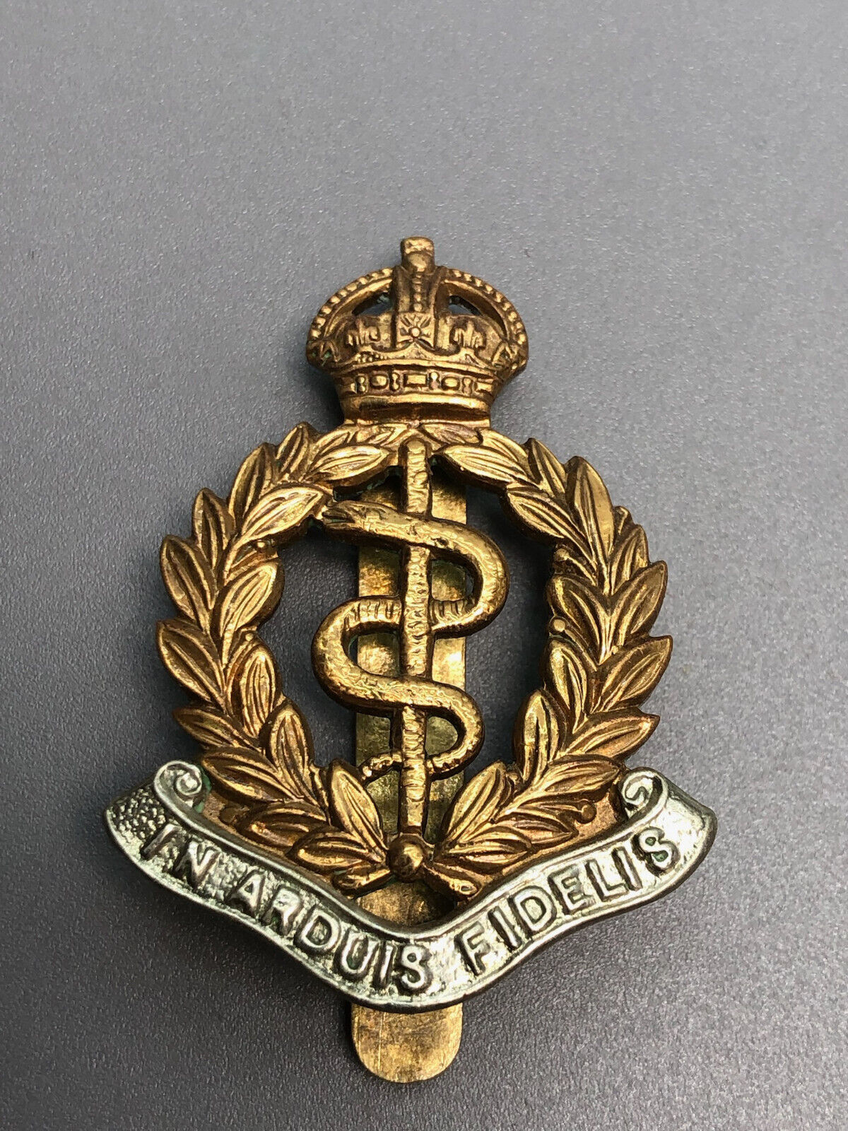 Original British Army WW2 RAMC Royal Army Medical Corps Cap Badge | The ...