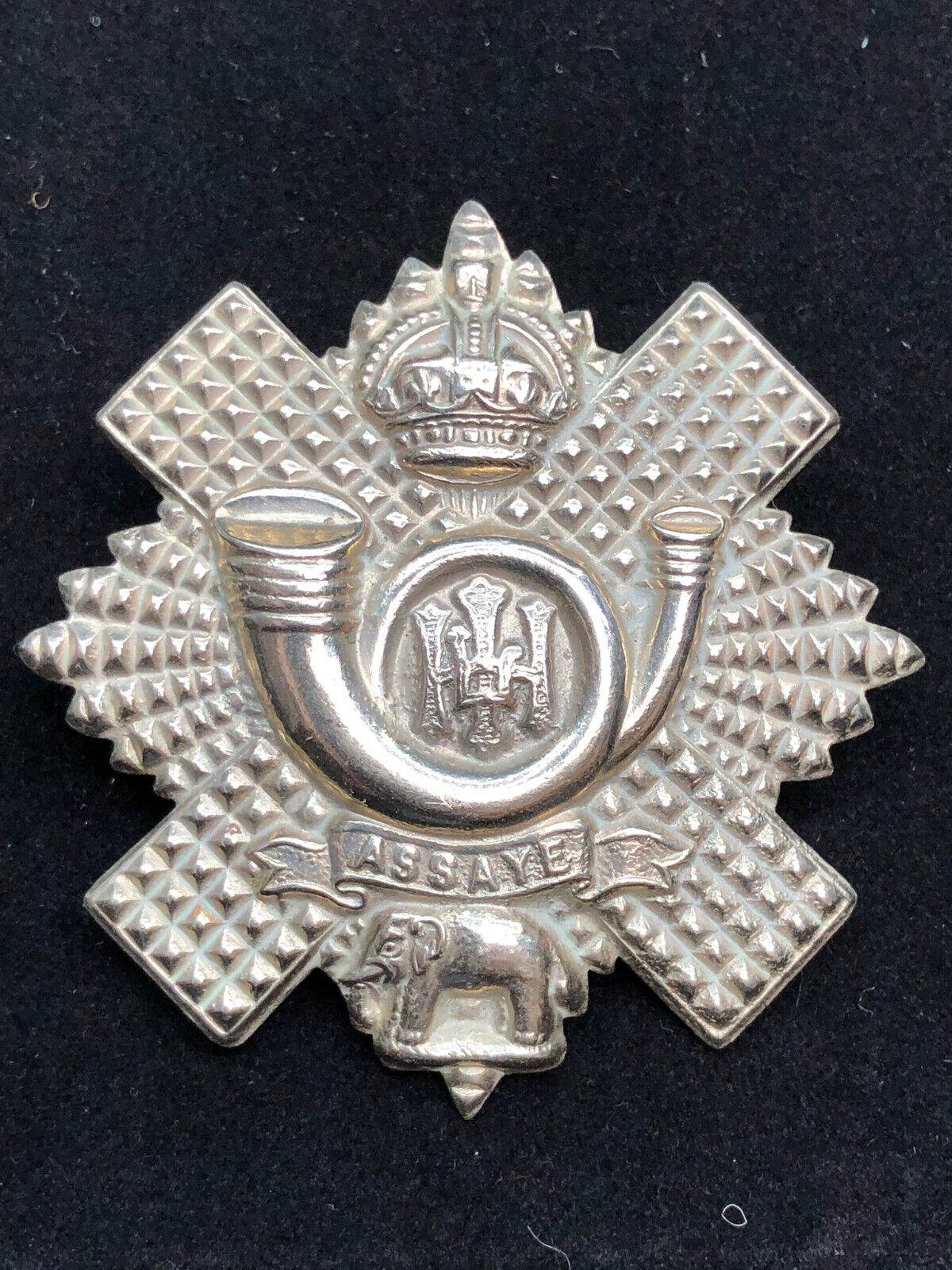 Original WW1 British Army Highland Light Infantry Cap Badge | For Sale ...