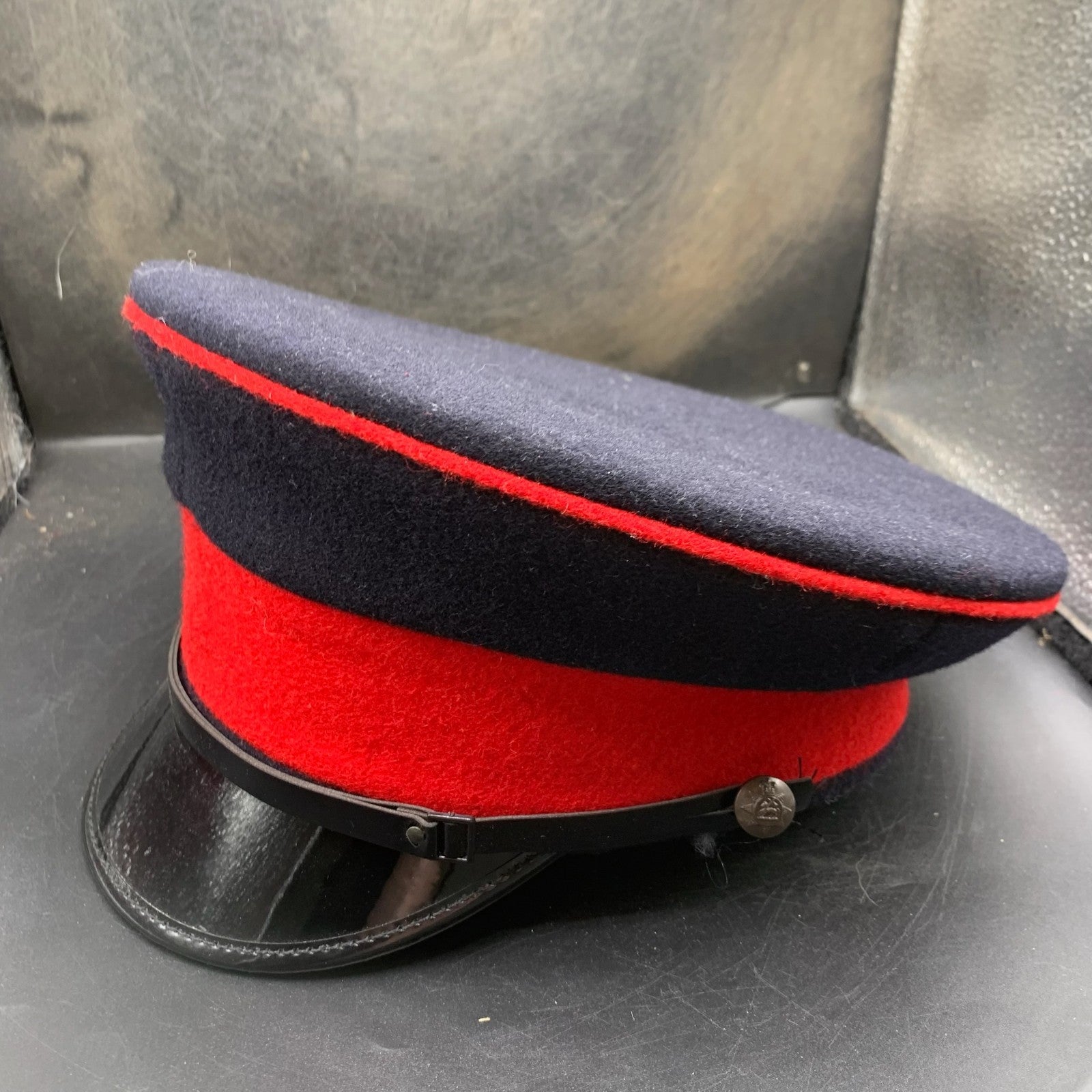 Genuine British Army Peaked Dress Cap - Size 55cm