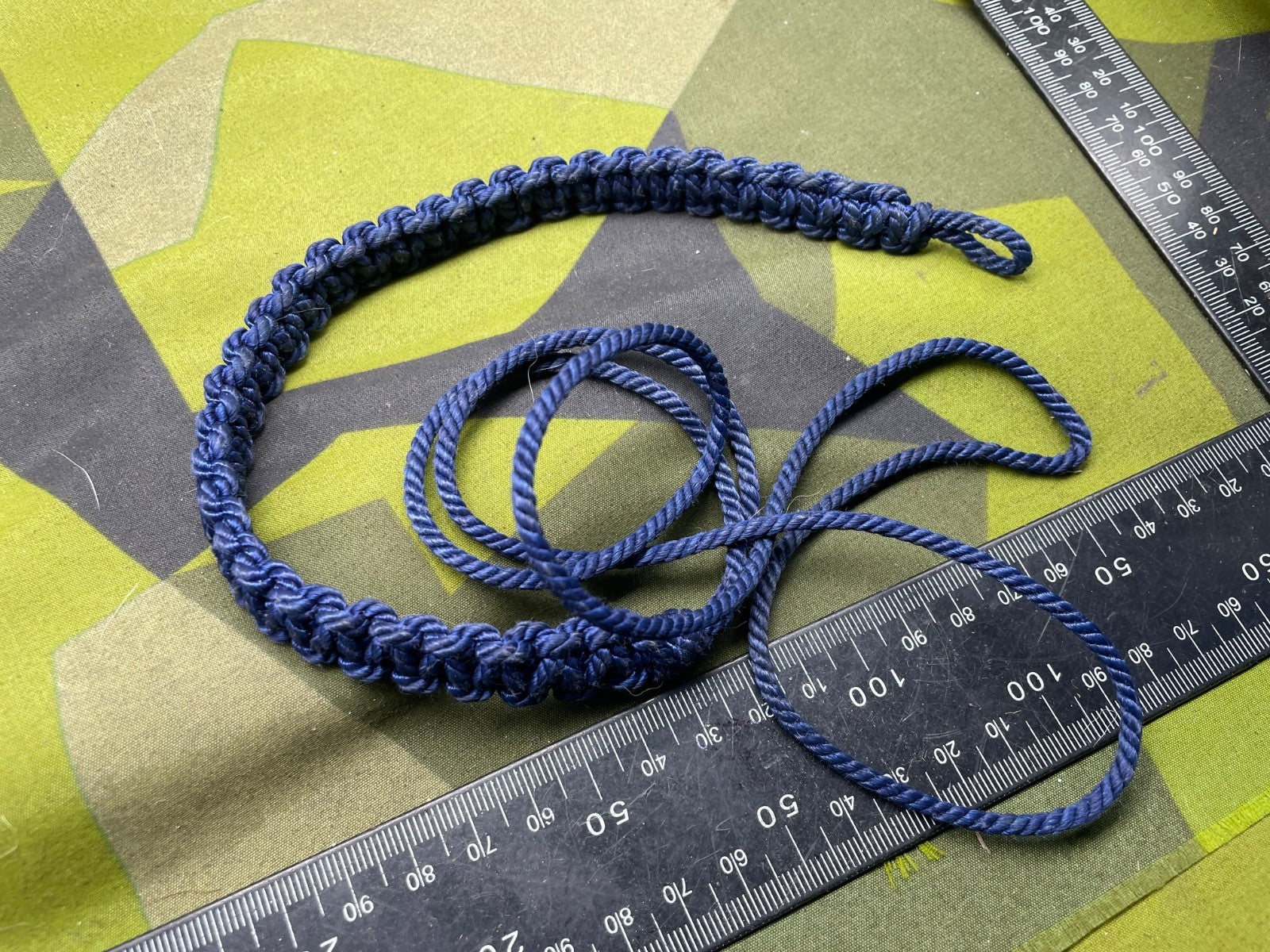 Original British Army Whistle Lanyard in Blue | For Sale | The ...