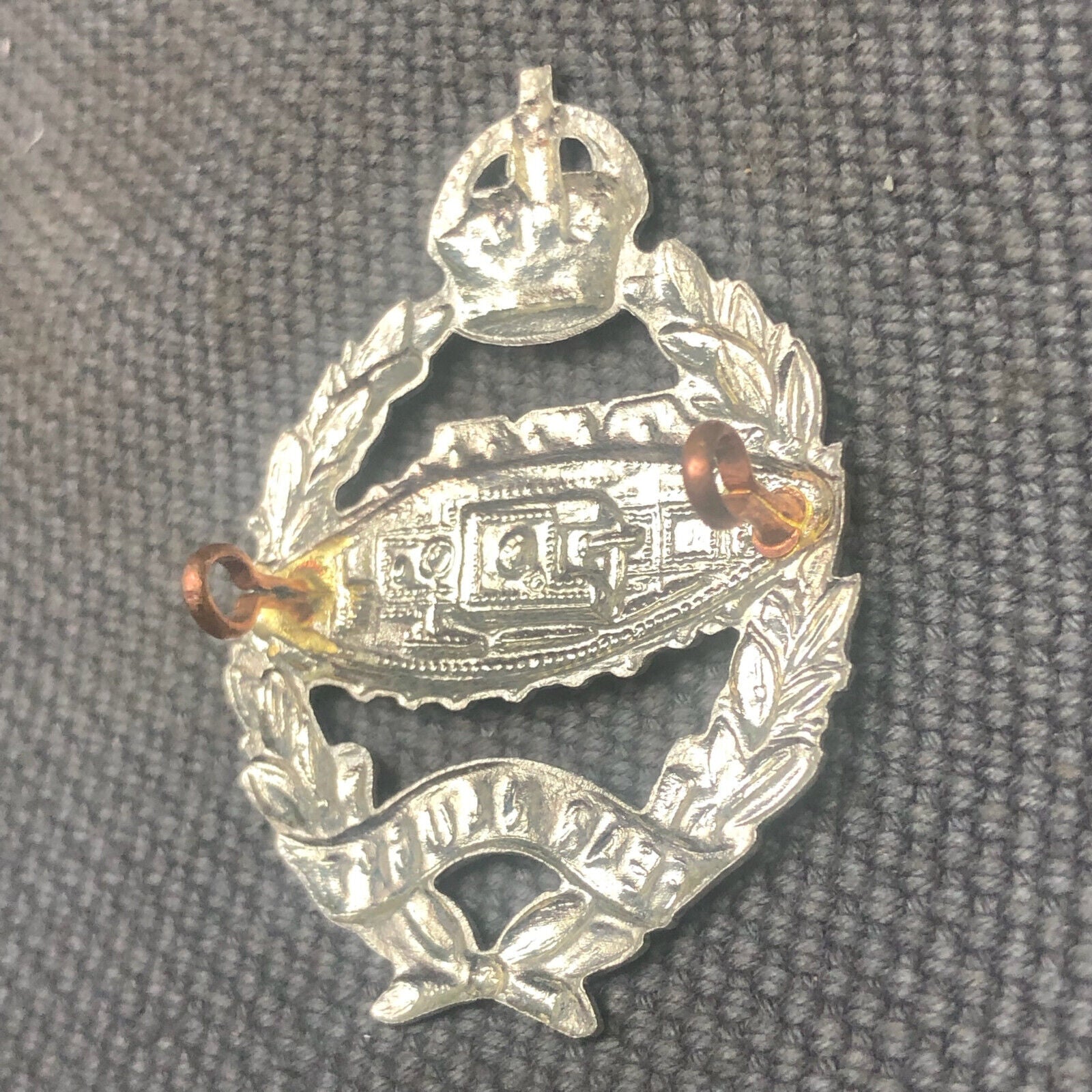 Original British Army RTR Royal Tank Regiment Cap Badge | For Sale ...