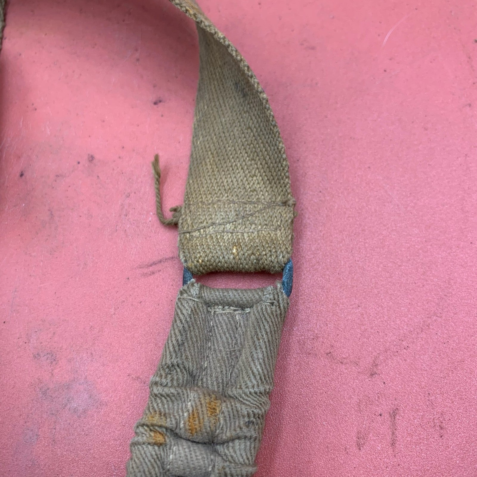 Original WW2 British Army Mk2 /Mk3 Helmet Chinstrap - Early Sprung ...