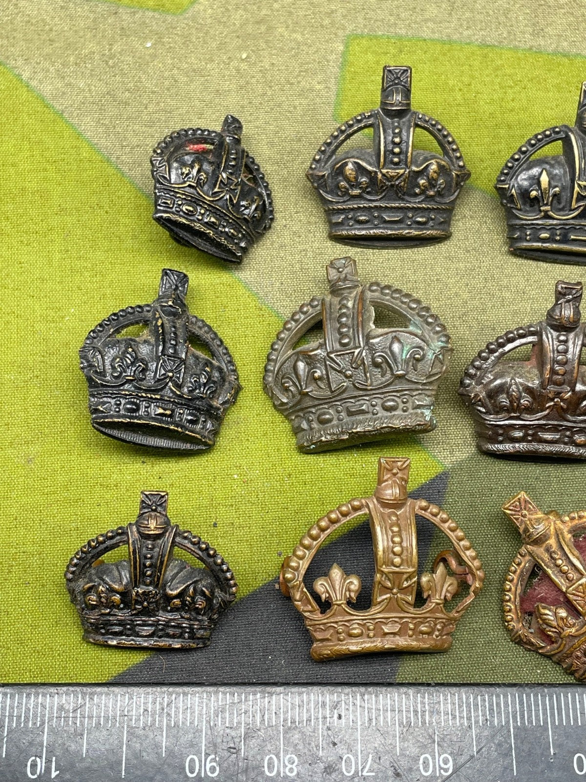 Original Group of King's Crown Majors / Rank Crowns | For Sale | The ...