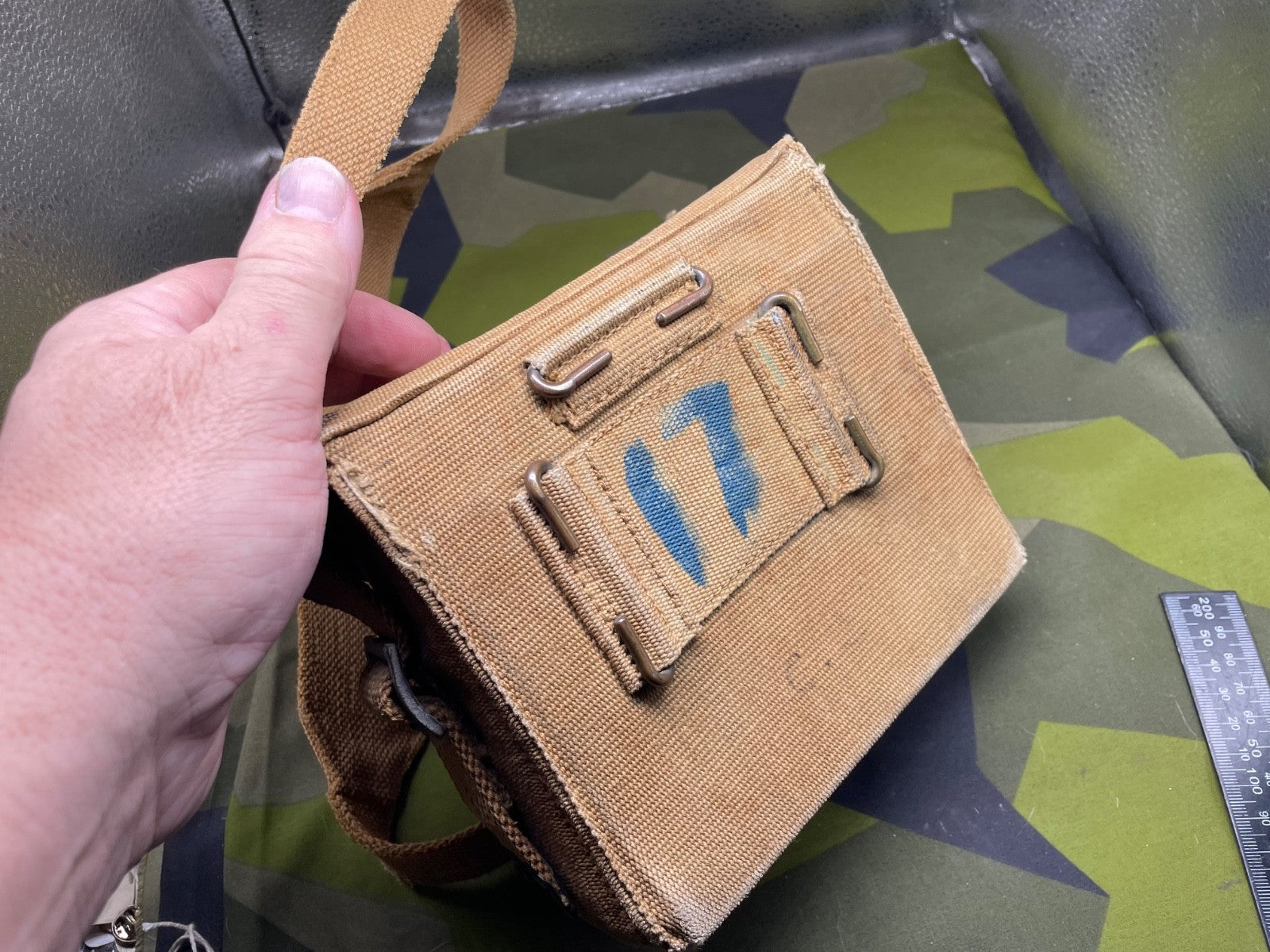 Original WW2 British Army 37 Pattern Webbing Binocular Case - 1941 ...