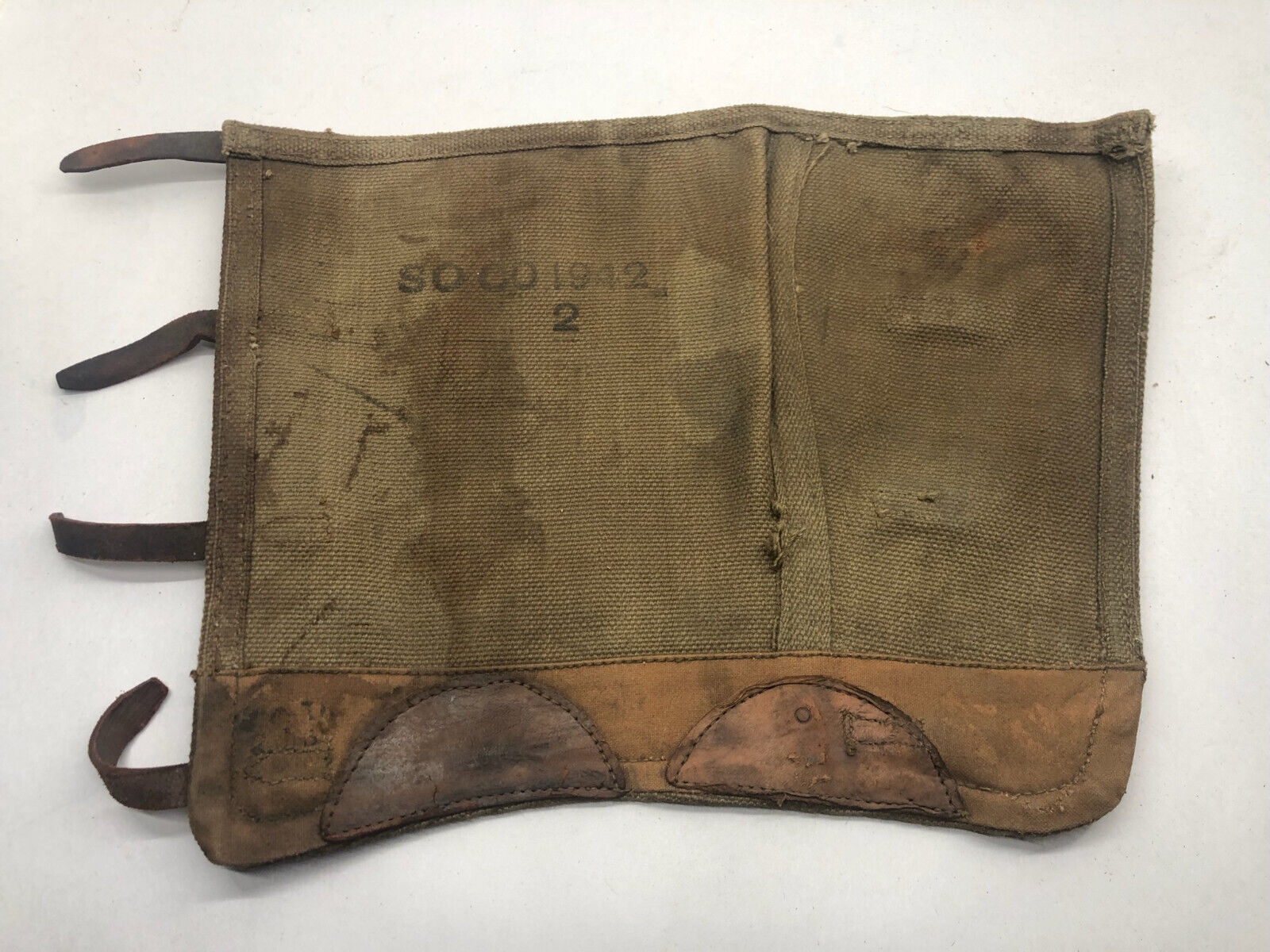 Original WW2 British Army 37 Pattern Despatch Riders High Sided Single ...