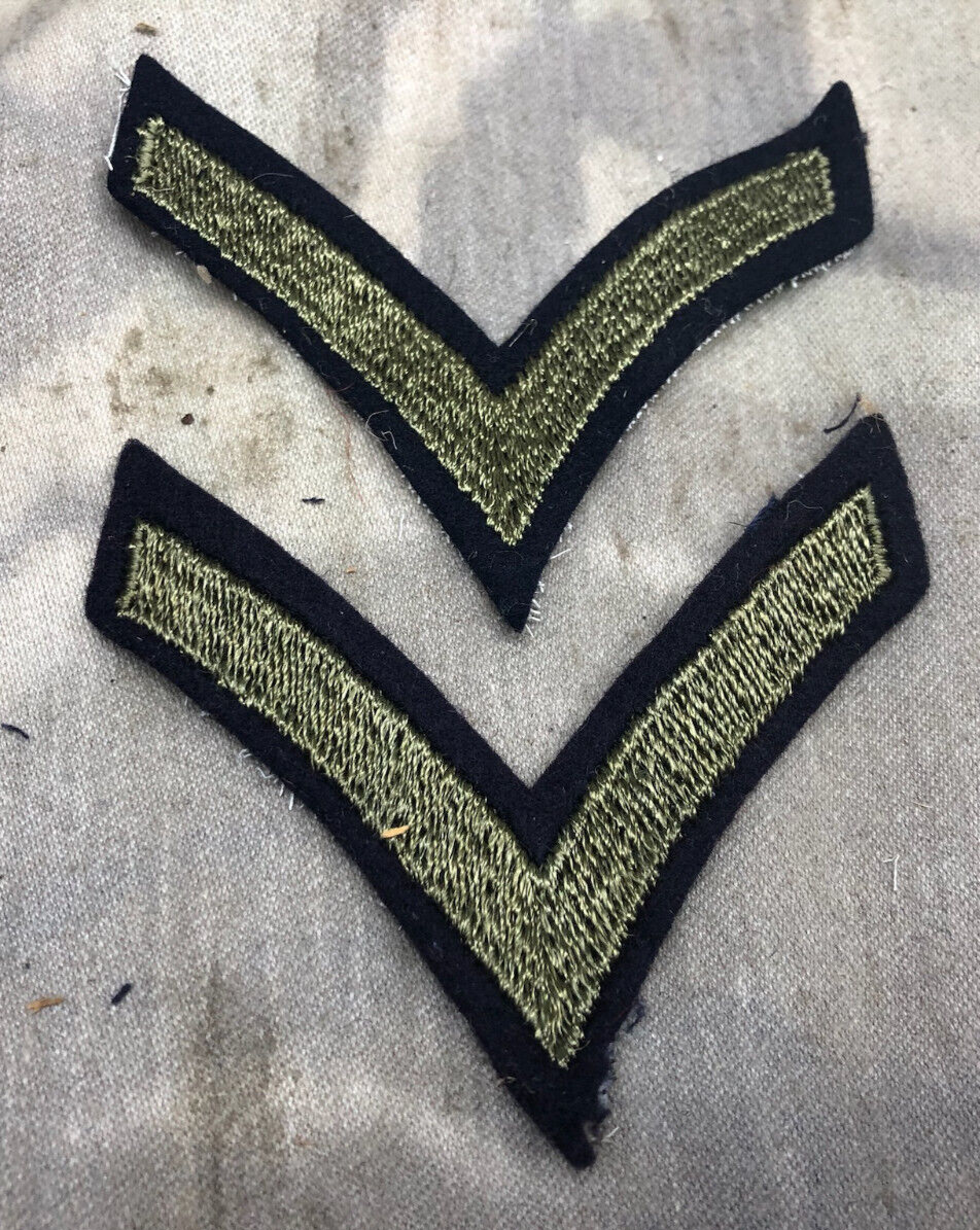 Original US Army WW2/Vietnam War Army Chevron Stripes - Private First