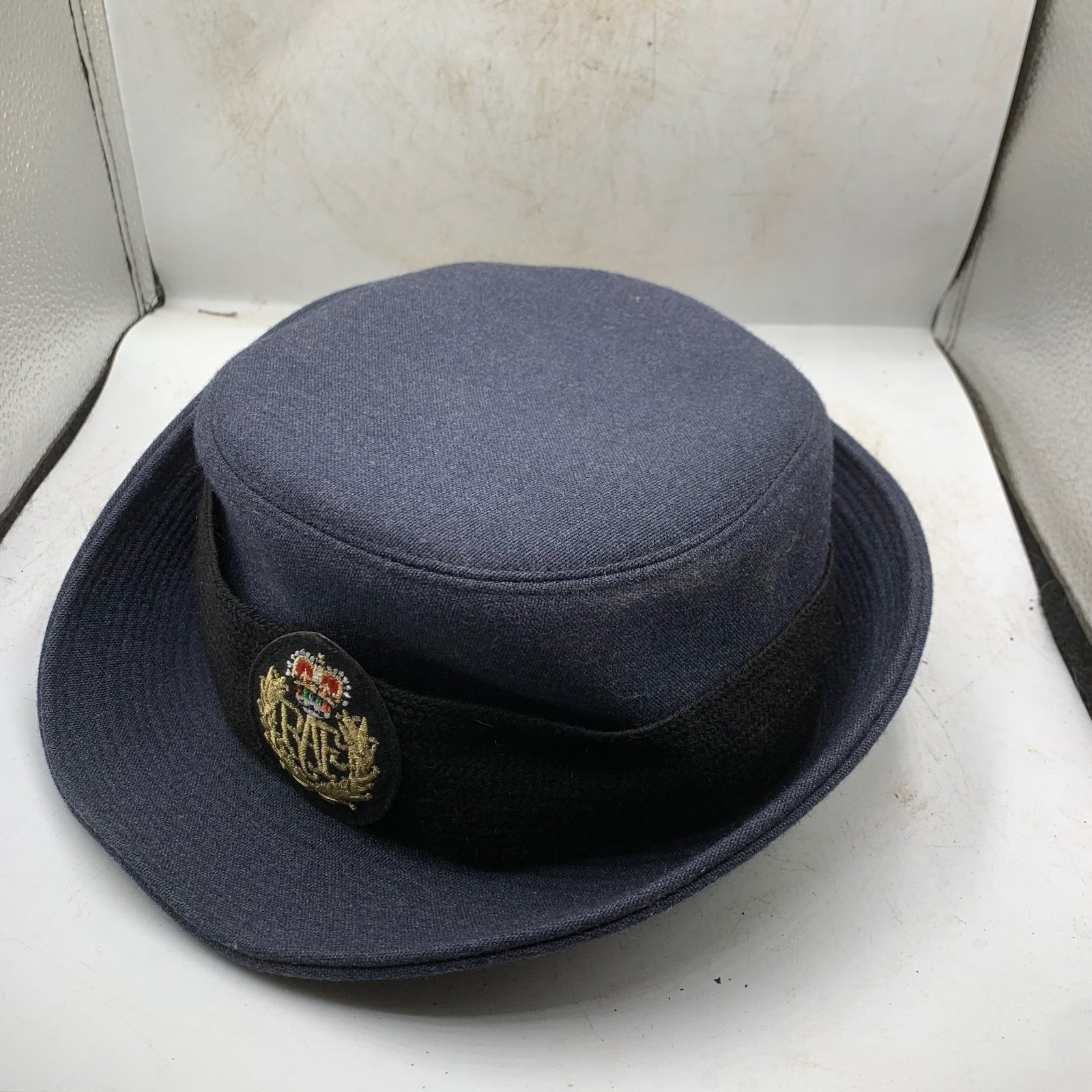 Genuine British Royal Air Force RAF Women's Dress Cap with Badge - Size ...