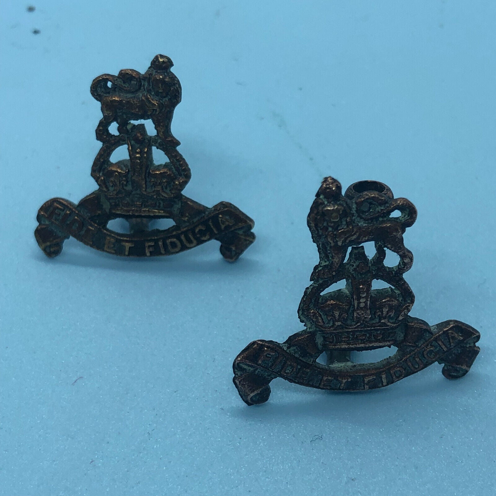 Genuine British Army Royal Army Pay Corps RAPC Collar Badges Pair | For ...