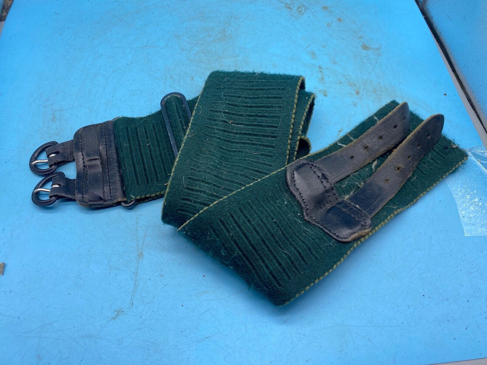 Original British Army Light Infantry Stable Belt - Approx 38" Waist ...
