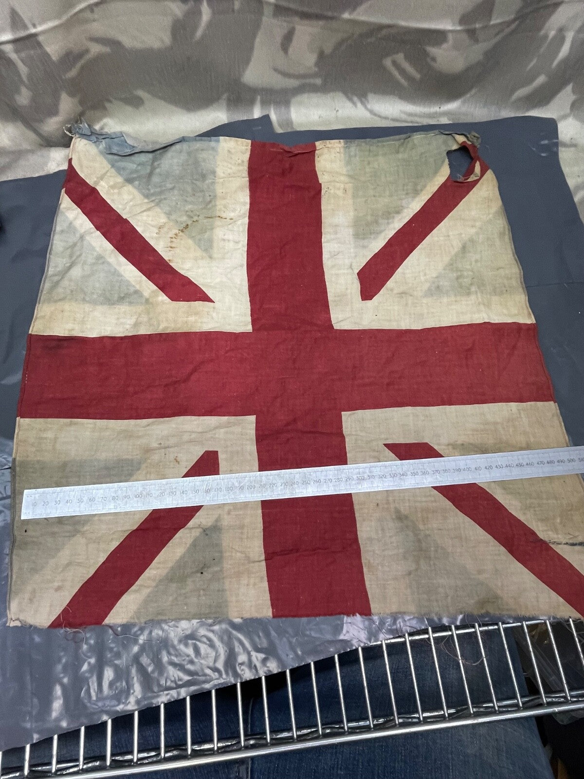 Original British Army WW1 / WW2 Square Union Jack Identification Flag ...
