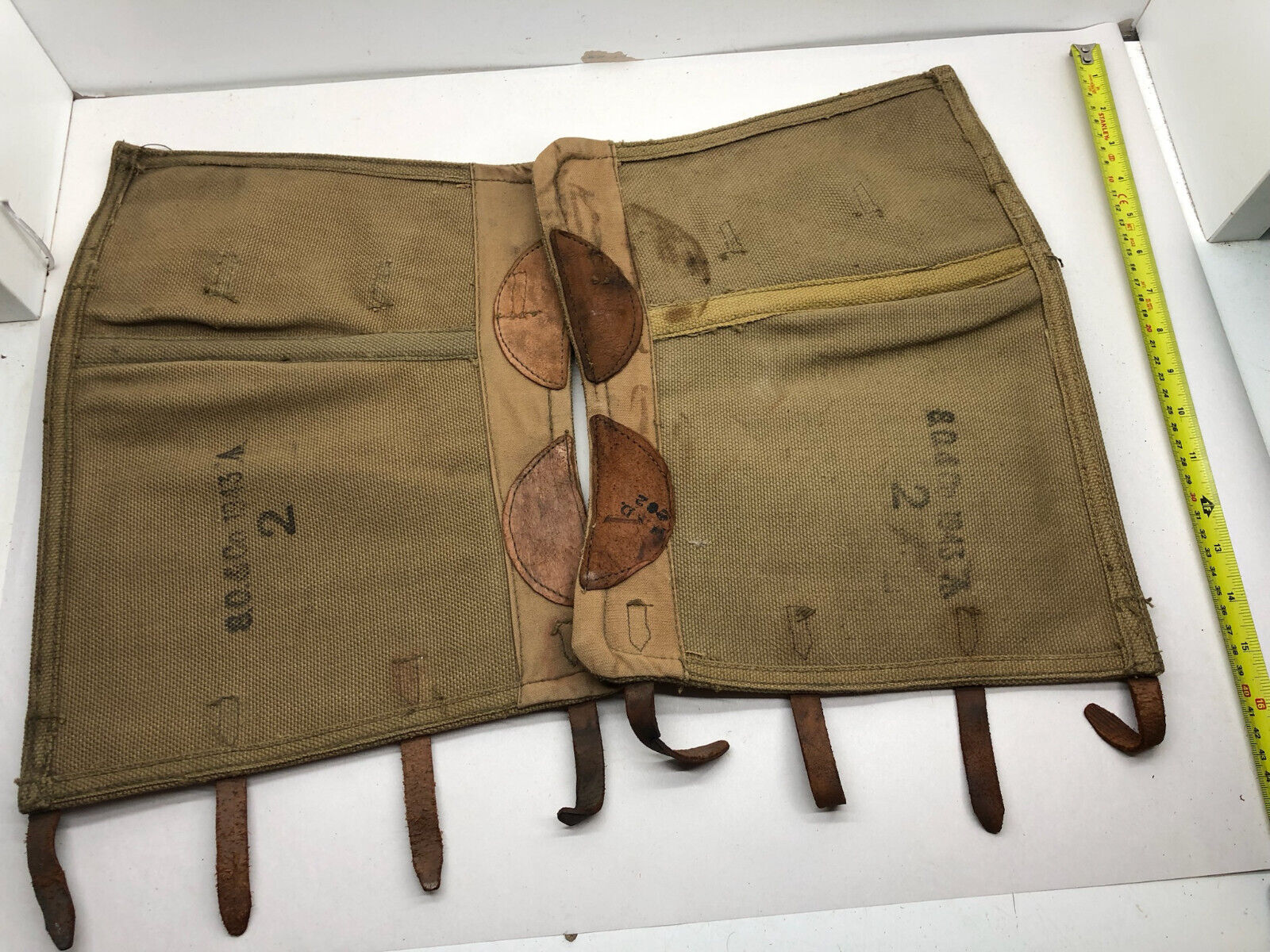 Original WW2 British Army 37 Pattern Despatch Riders High Sided Spats ...