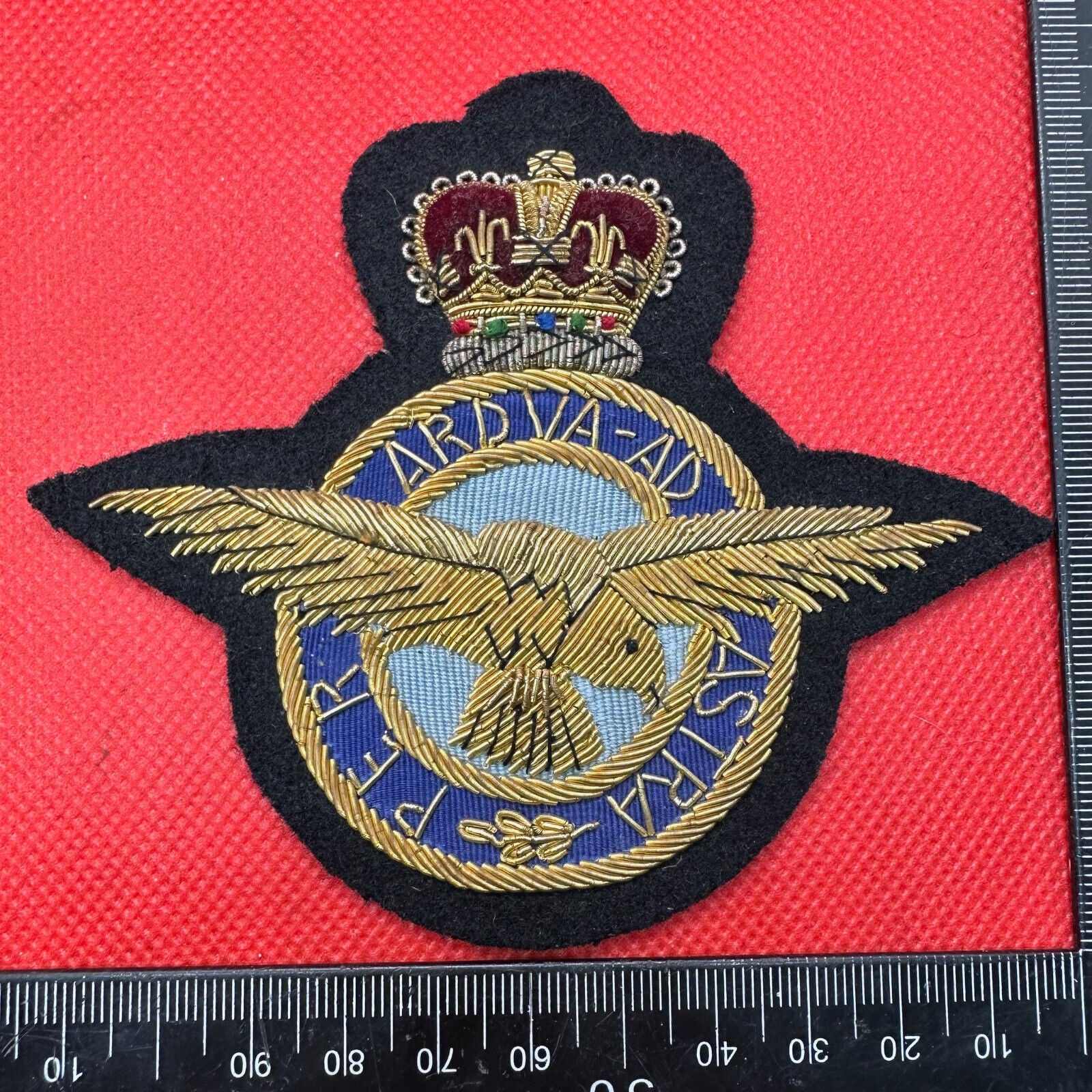 British RAF Royal Air Force Bullion Embroidered Blazer Badge – The ...