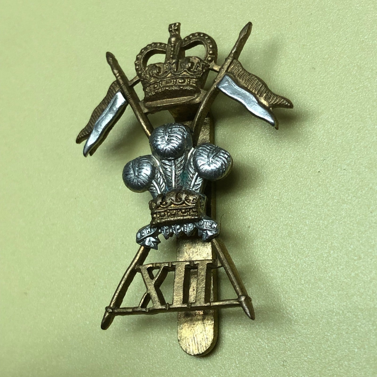 Original British Army Cap Badge - 12th Royal Lancers | For Sale | The ...