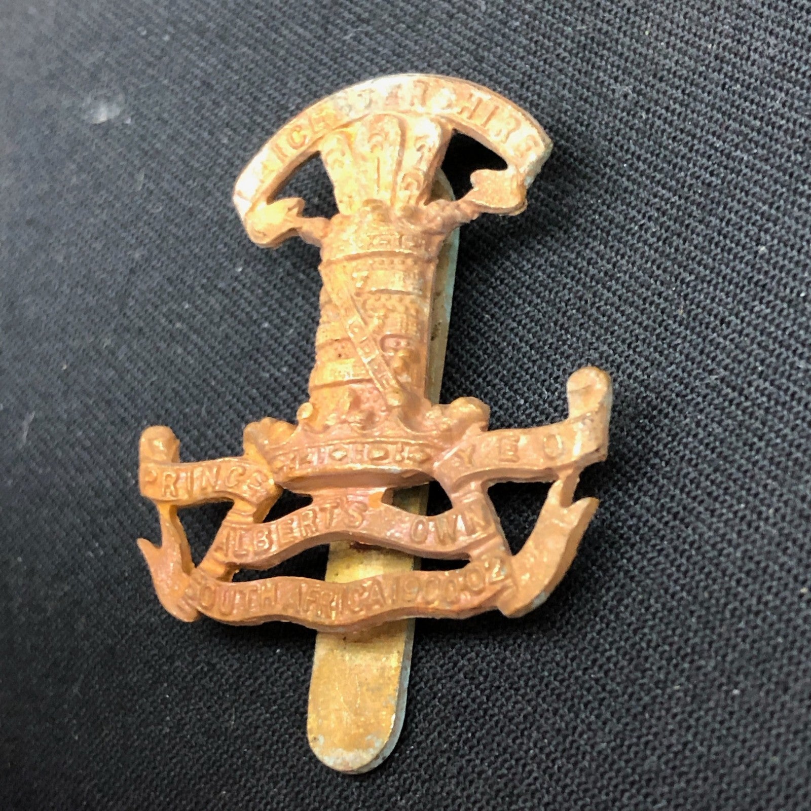 Original British Army Leicestershire Yeomanry (Prince Albert's Own) Cap ...