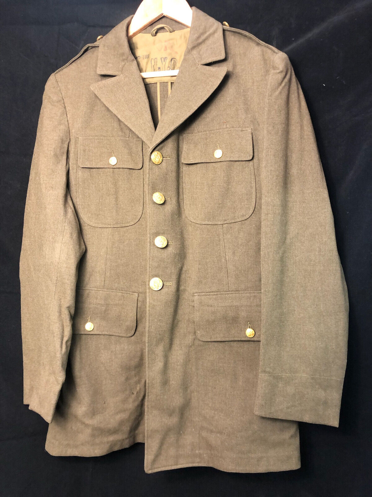 Original WW2 US Army Class A Dress Jacket 1941 - Private Ryan Prop - 38 ...