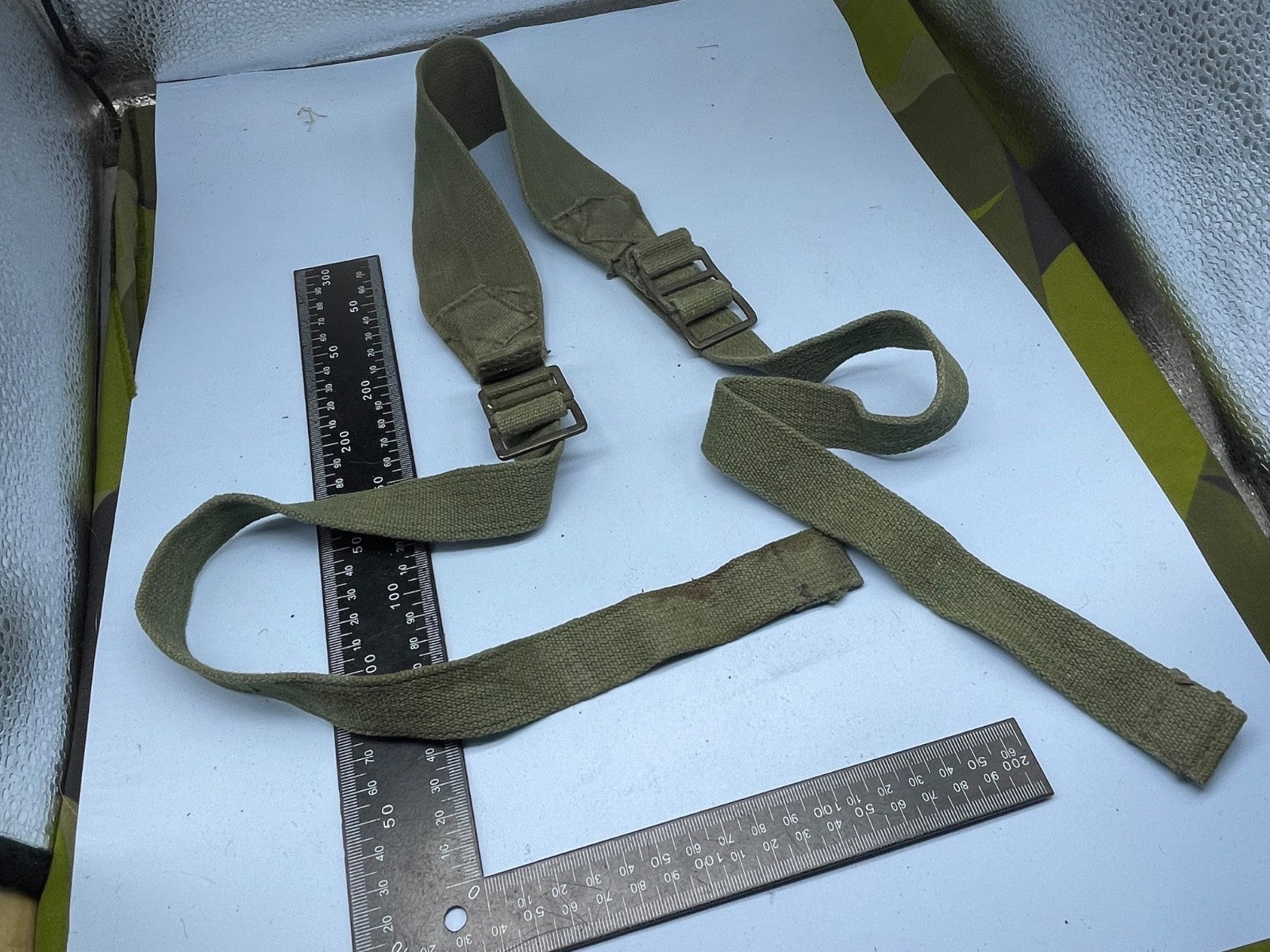 Original British Army WW2 1945 Dated - 44 Pattern Webbing Shoulder ...