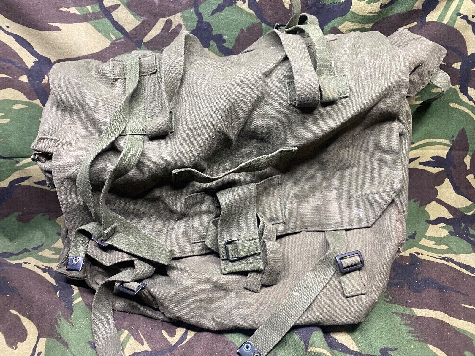 Original British Army 58 Pattern Webbing Back Pack | For Sale | The ...