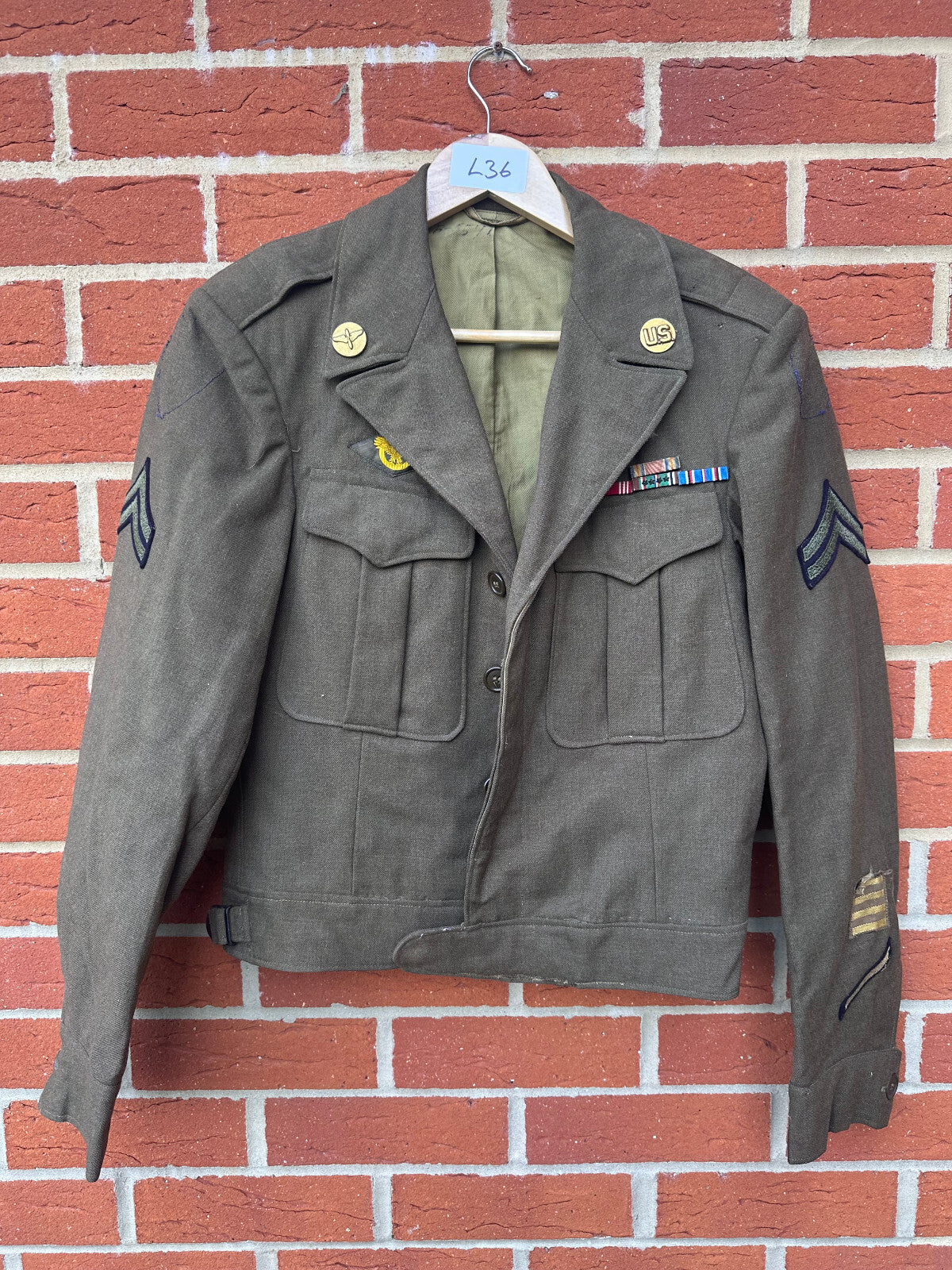 Original WW2 US Air Force Ike Jacket - 1944 Dated - Size 36 Long | For ...
