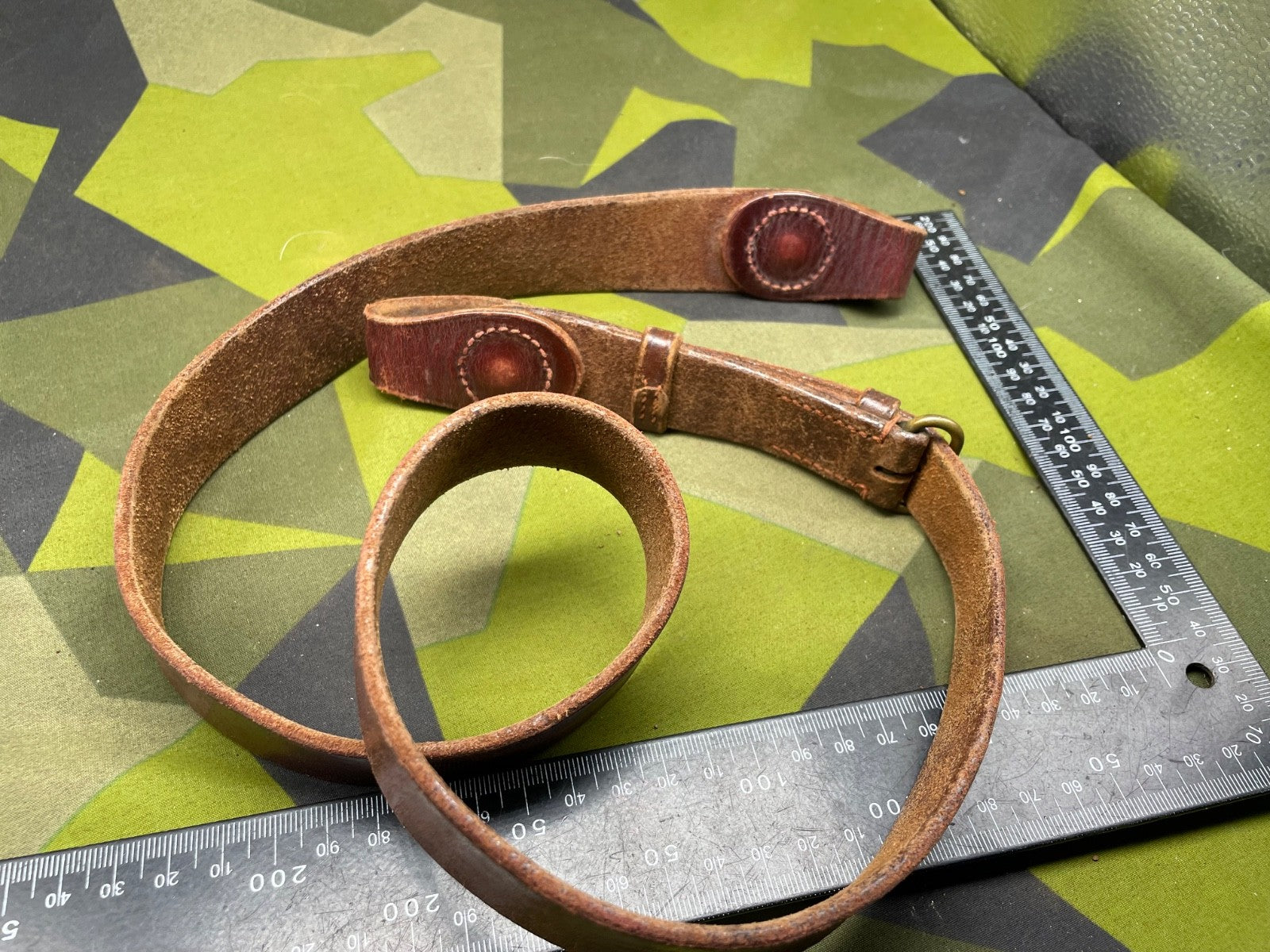 Original WW1 / WW2 British Army Officer's Sam Brown Cross Belt - 3 ...