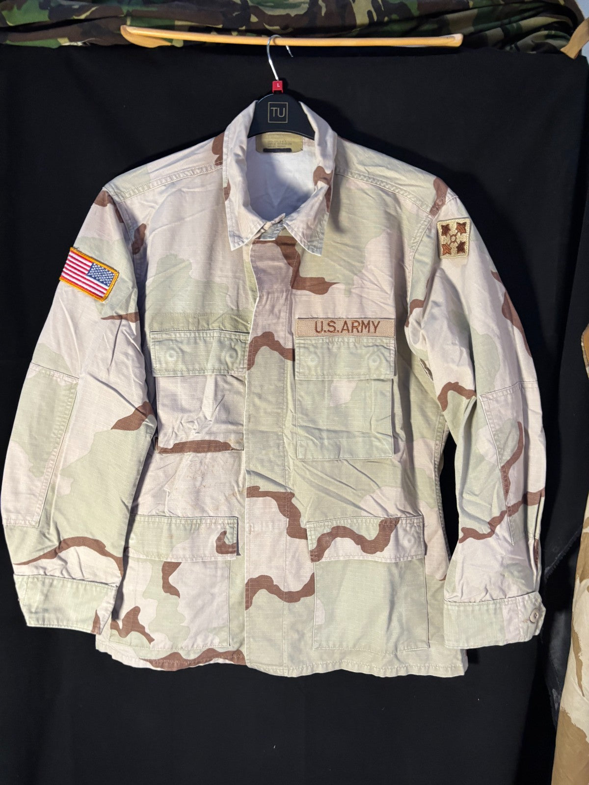 Gulf War US Army DCU Camouflaged Combat Field Coat/Jacket - 48 Inch ...