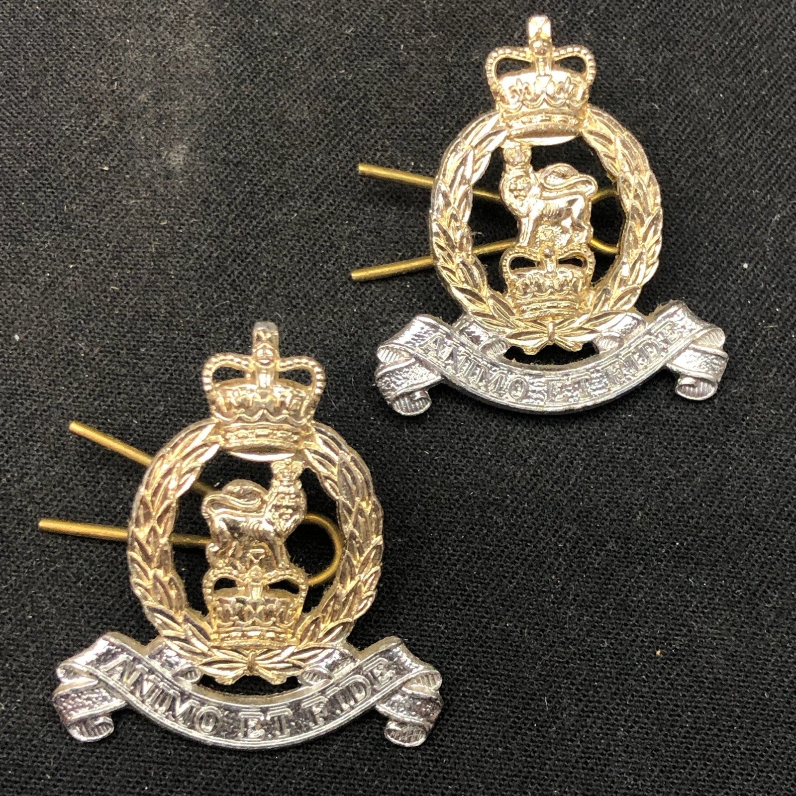 Original British Collar Badge Pair - Adjutant Generals Corps | For Sale ...