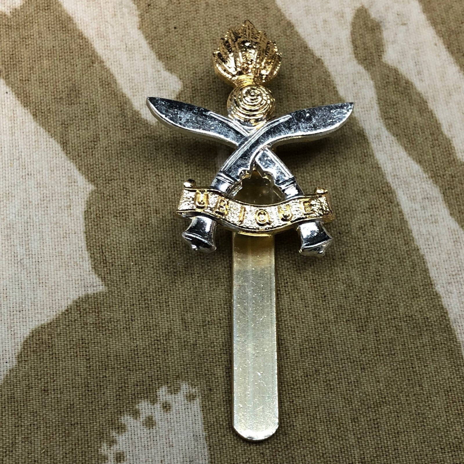 Original British Army Cap Badge - Queen's Gurkha Engineers | For Sale ...