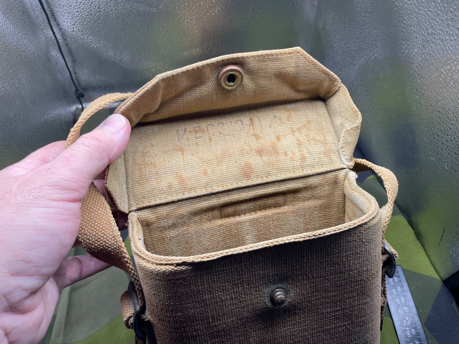 Original WW2 British Army 37 Pattern Webbing Binocular Case - 1941 ...