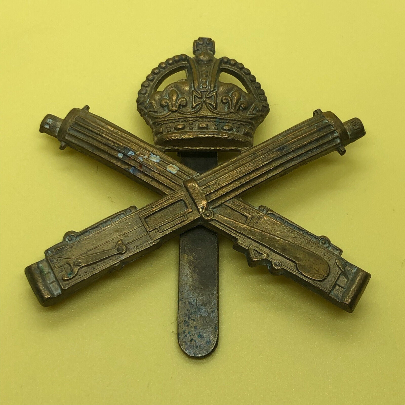 Original WW1 British Army Machine Gun Corps MGC Cap Badge | For Sale ...