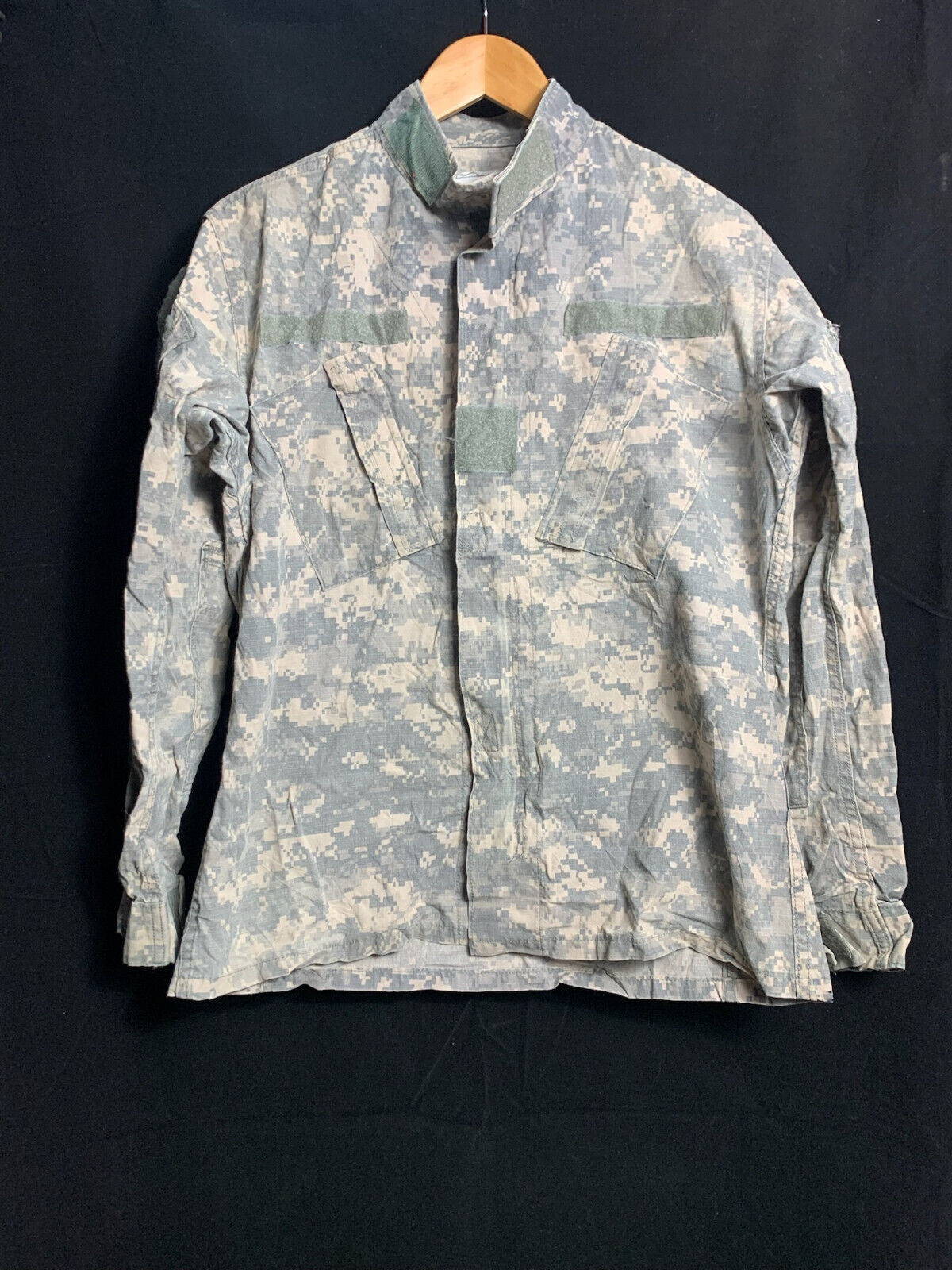 US Army Issue ACU Digicam Digital Camouflage Ripstop Shirt - Small - R