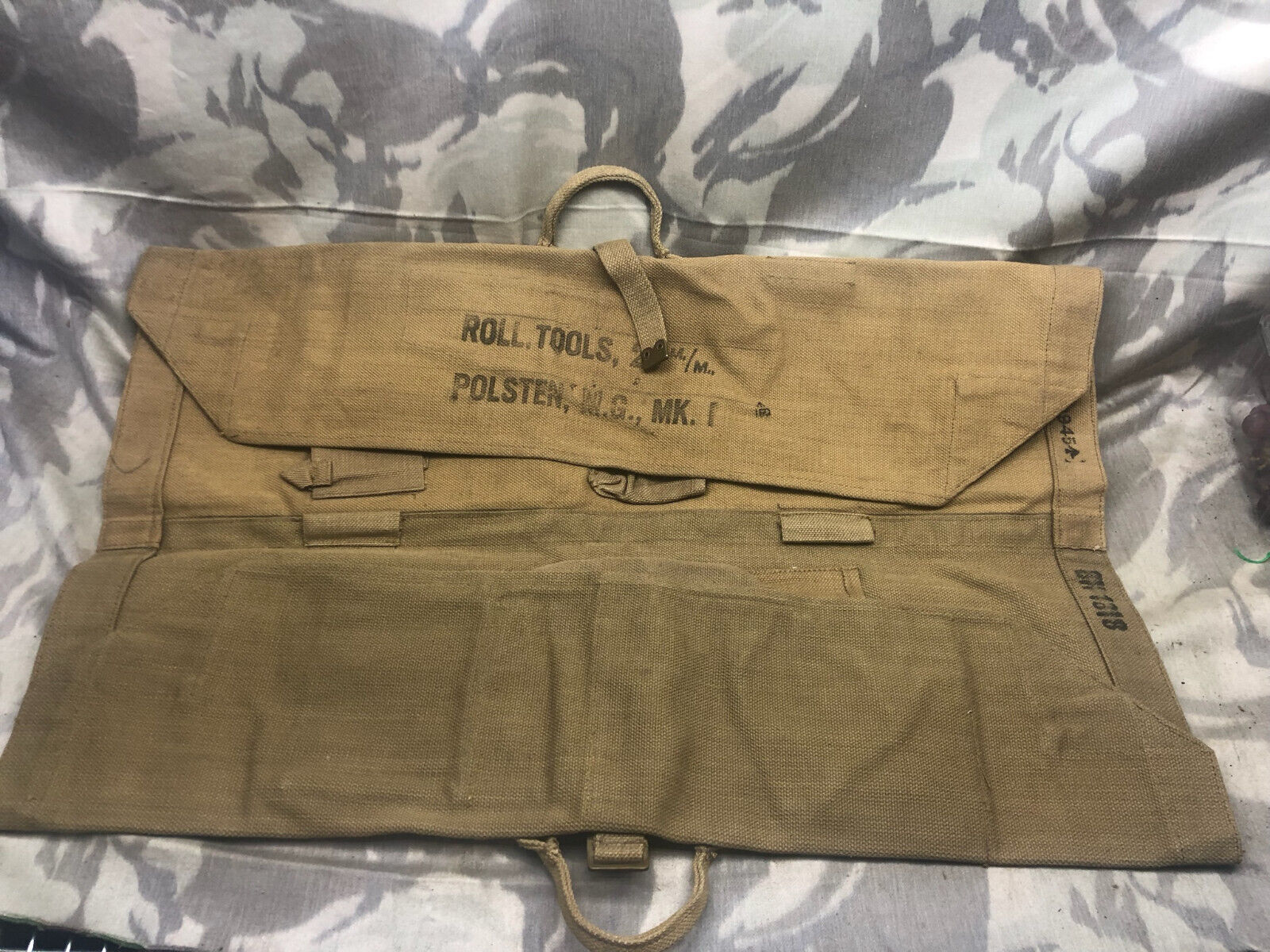 Original WW2 British Army 37 Pattern Polsten 20mm Tool Roll - 1945 ...