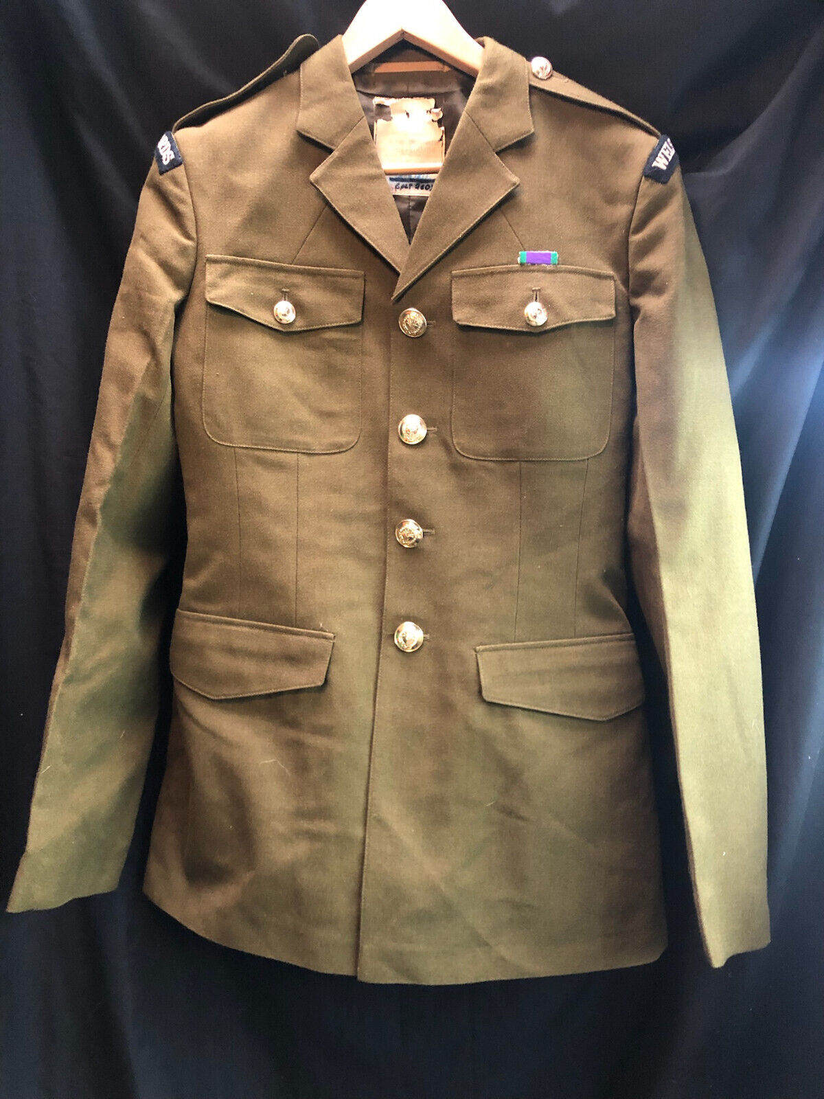 Genuine British Army No.2 Dress Uniform Tunic Jacket - Size 182/100/84 ...