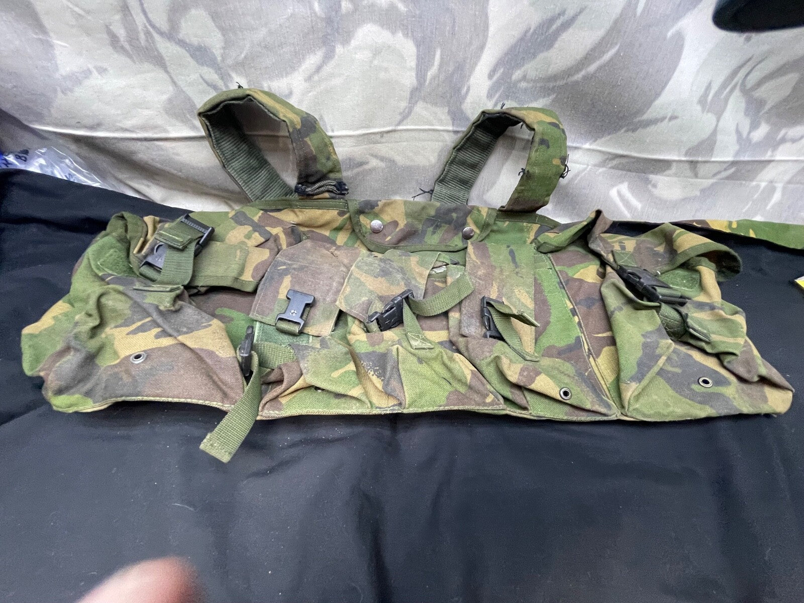Original British Army DPM Pattern Camouflage Combat Bandolier | For ...
